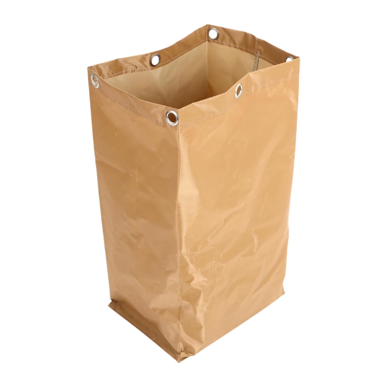 EHJRE Cleaning Cart Bag Commercial Janitor Carts Bag for Hotels Garbage ...
