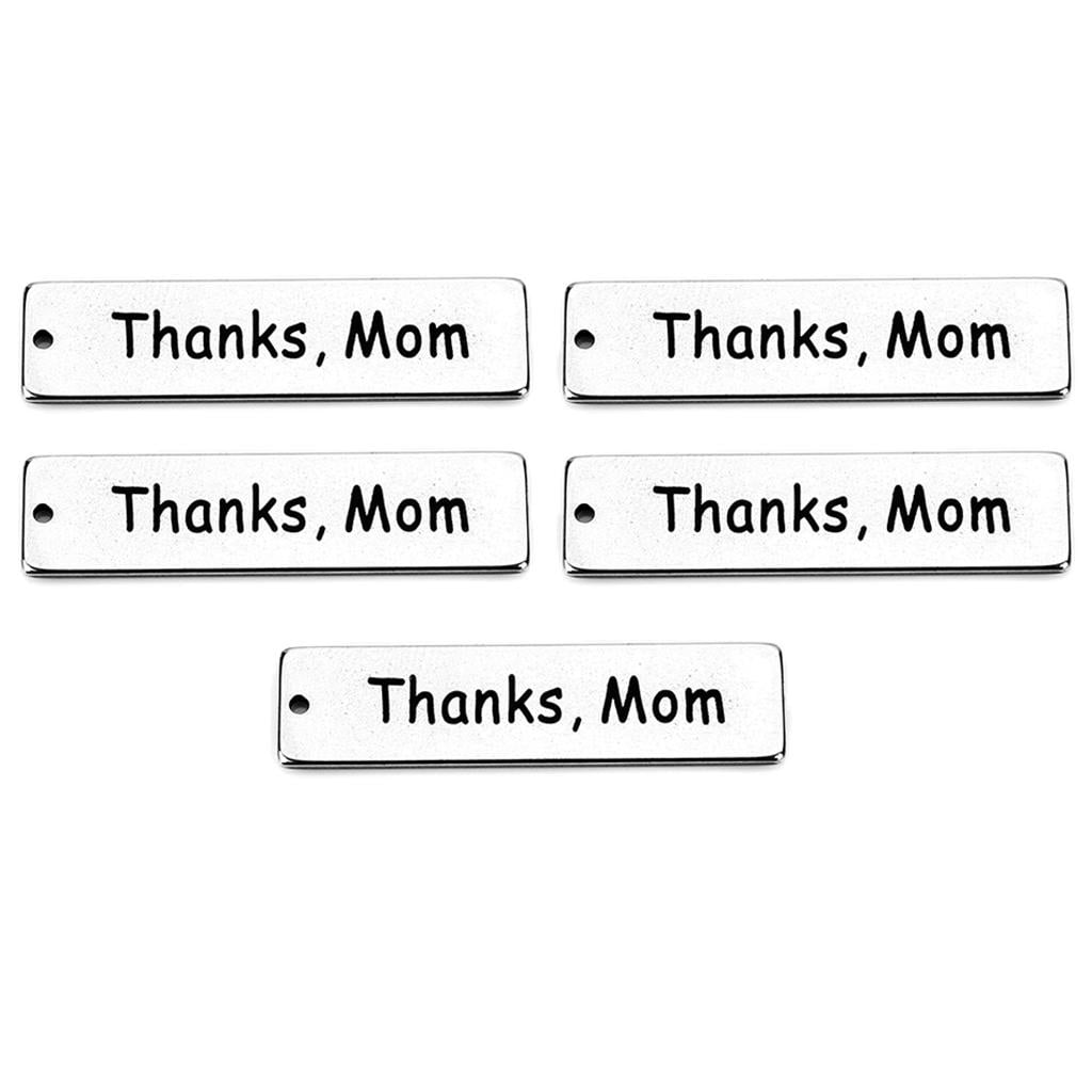 EHJRE DIY Inspiration Words Charms Pendants DIY Findings Crafts thanks ...