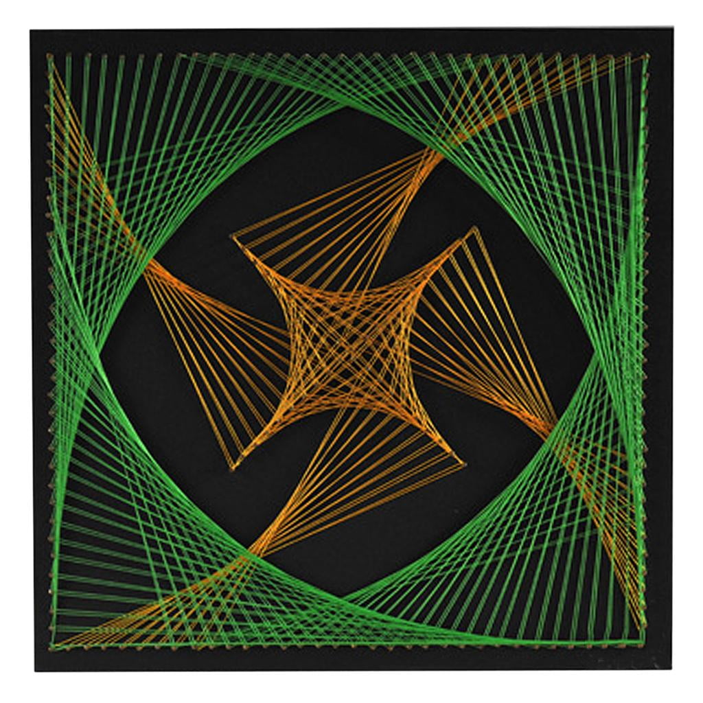 EHJRE DIY String Art Kit | Geometry String Art | DIY Kit with All ...