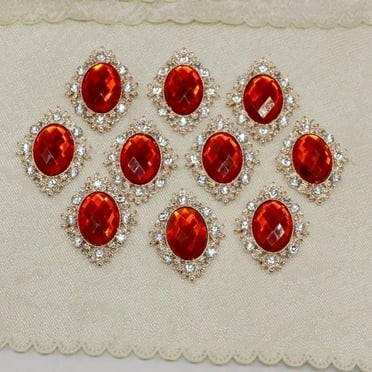 John Bead 200-Piece 20mm | Crystal AB Acrylic Round Flat Back ...