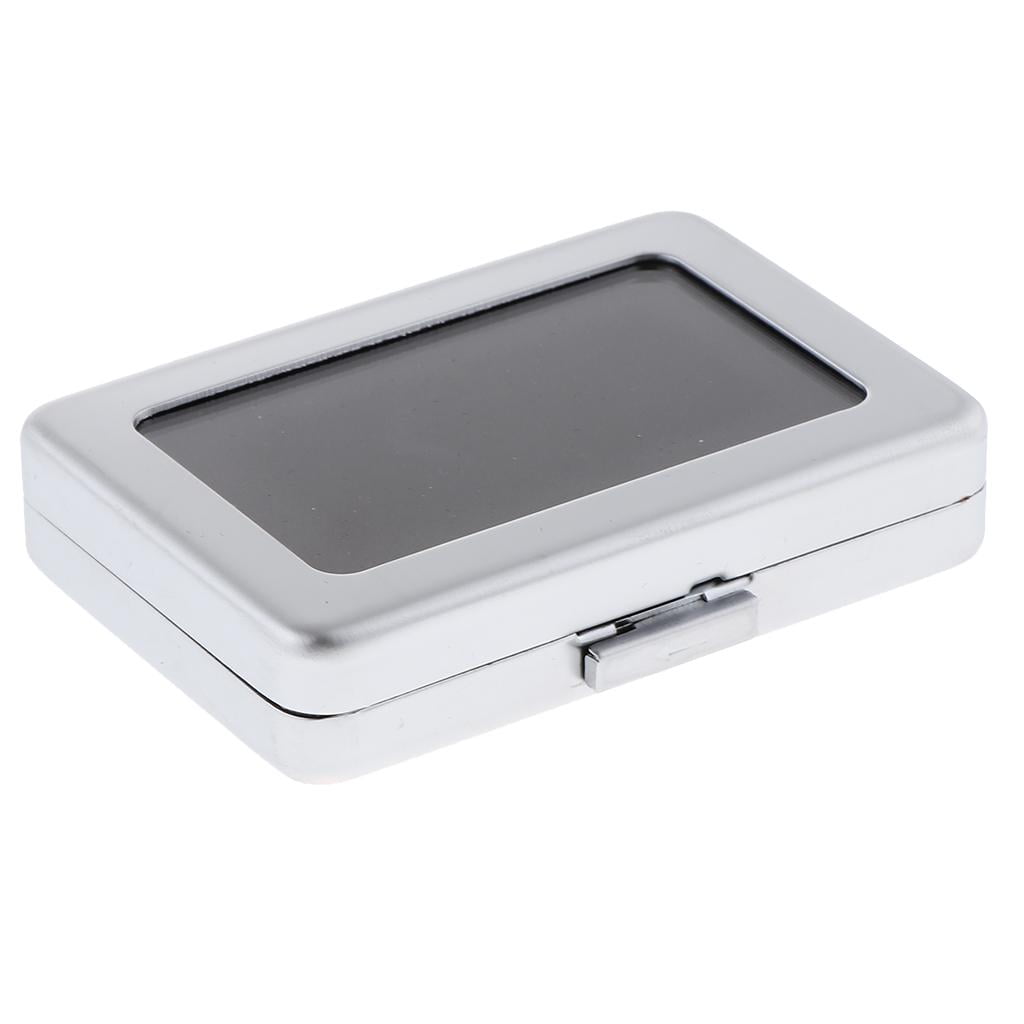 EHJRE Diamonds Gemstone Gem Storage Box Organizer Case Double-Face ...