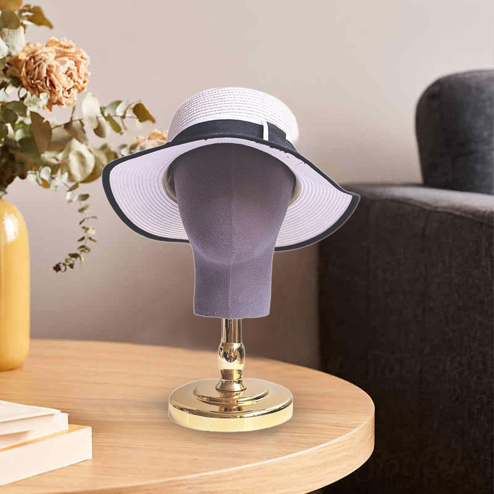 EHJRE Display Head, Hat Display Stand Holder, Mannequin Head Model, Hat ...