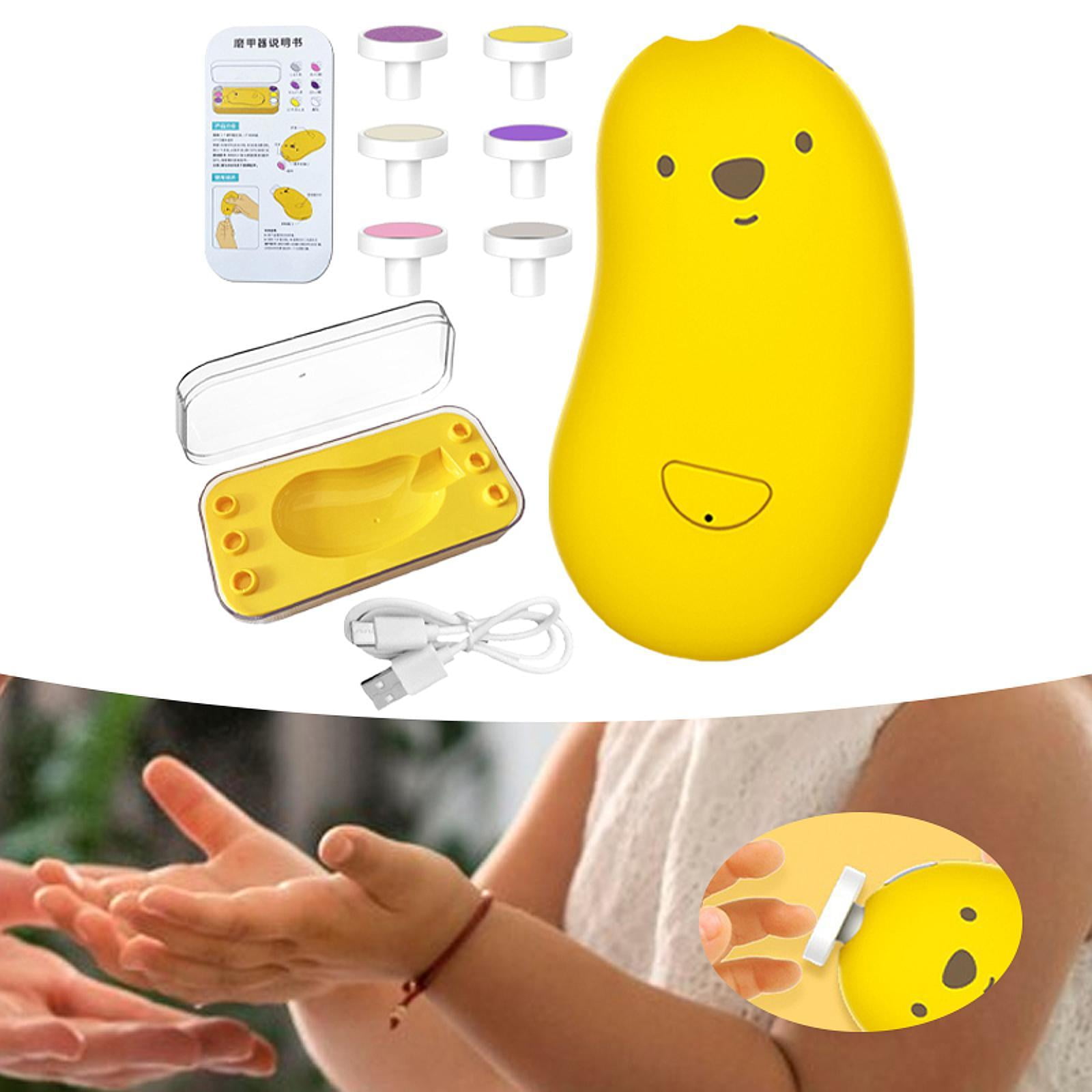 EHJRE Electric Nail Electric Nail Cleaning Modes with 6 Grinding Heads ...