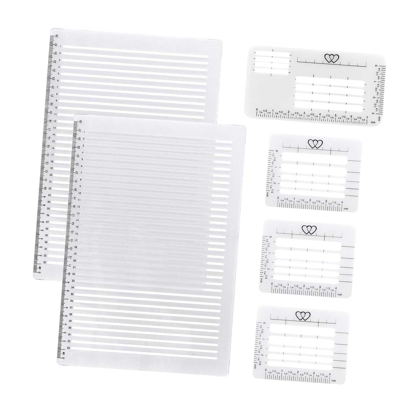 EHJRE Envelope Addressing Guide Stencil Templates DIY for Journaling ...