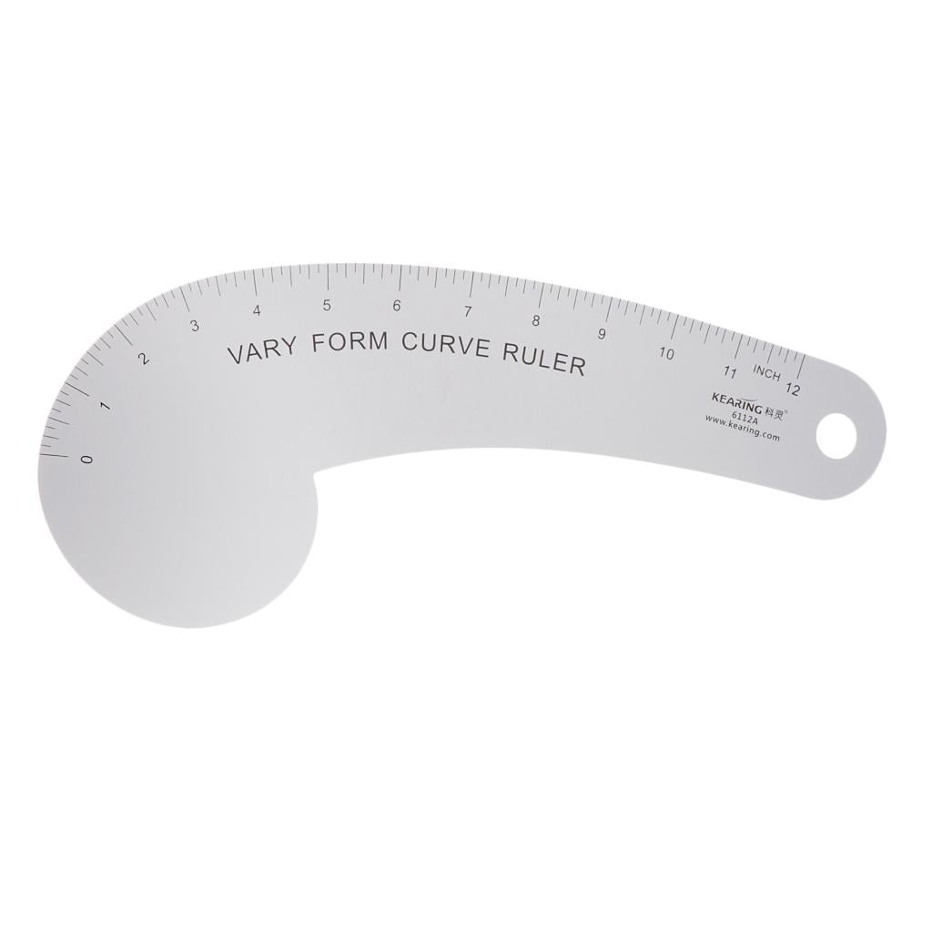 EHJRE Fashion Ruler Vary Form Curve French Curve Pattern Grading Rulers ...