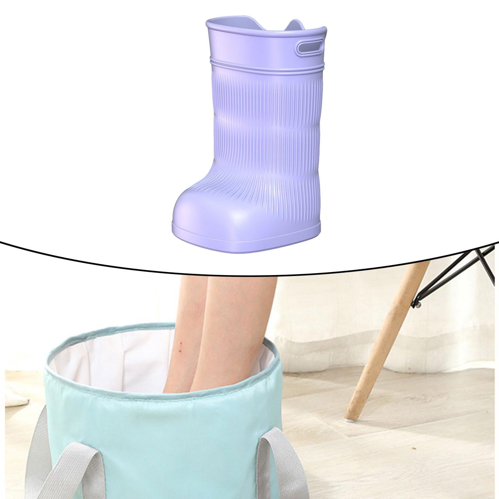 EHJRE Foot Soak Tub Foot Bath Basin,Massage Creative Footbath Bucket Foot Wash Basin for Soaking ...