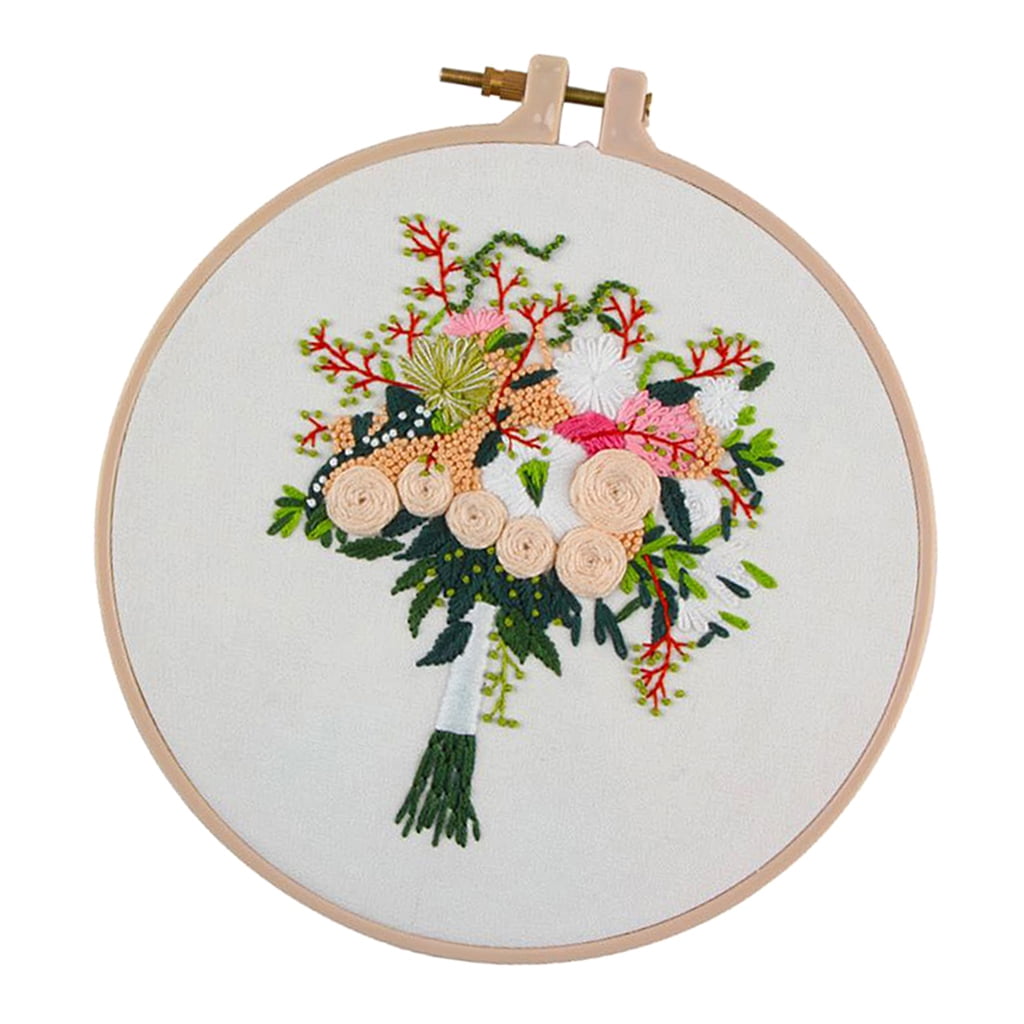 EHJRE Full Range Of Embroidery Starter Kits Whit Complete Tools ...