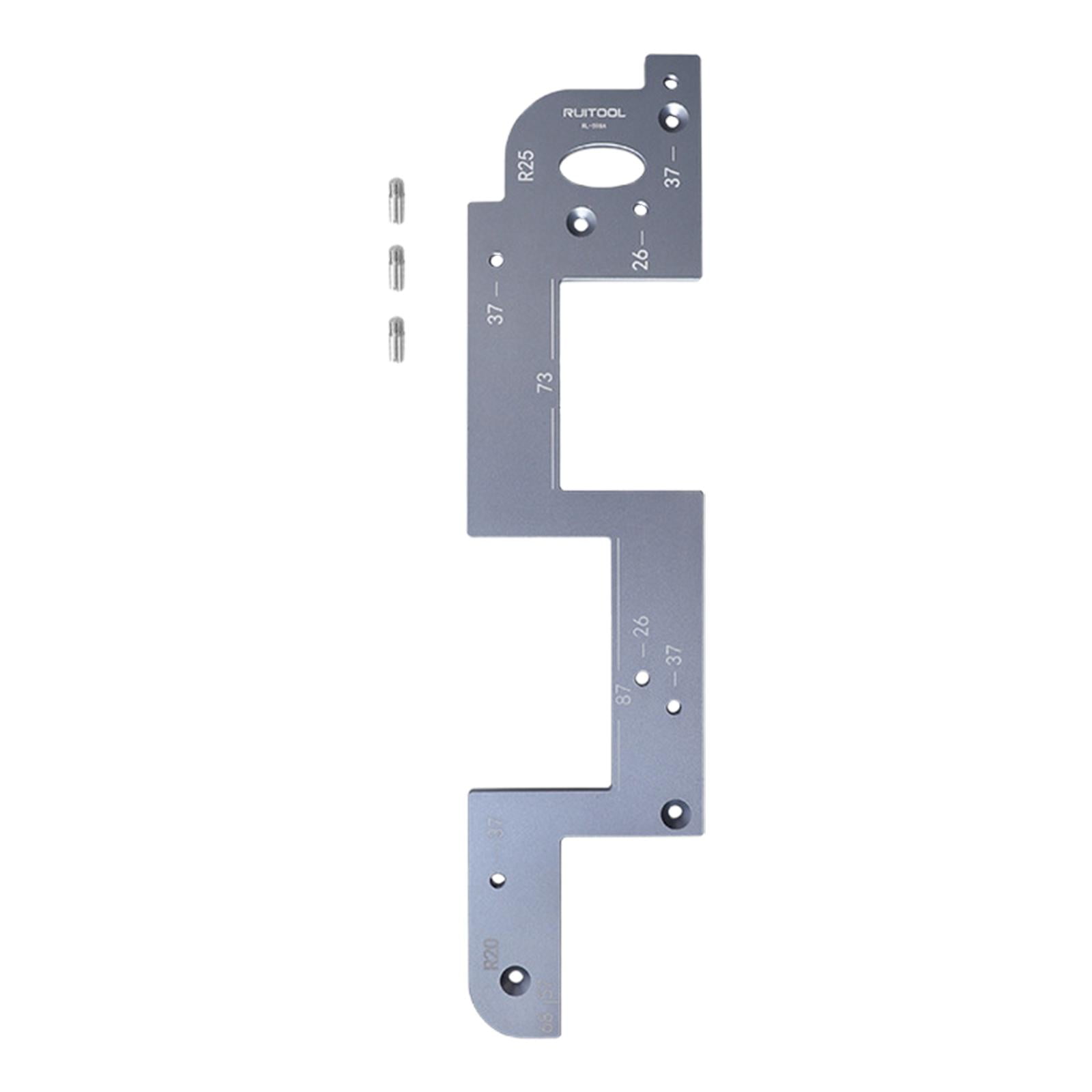 EHJRE Grooving Auxiliary Tool Wood Grooving Guide for Cabinet Kitchen ...