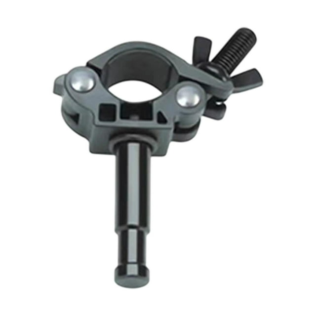EHJRE Half Coupler Clamp Metal Clamp on Round Tube for Strobes Flashes ...