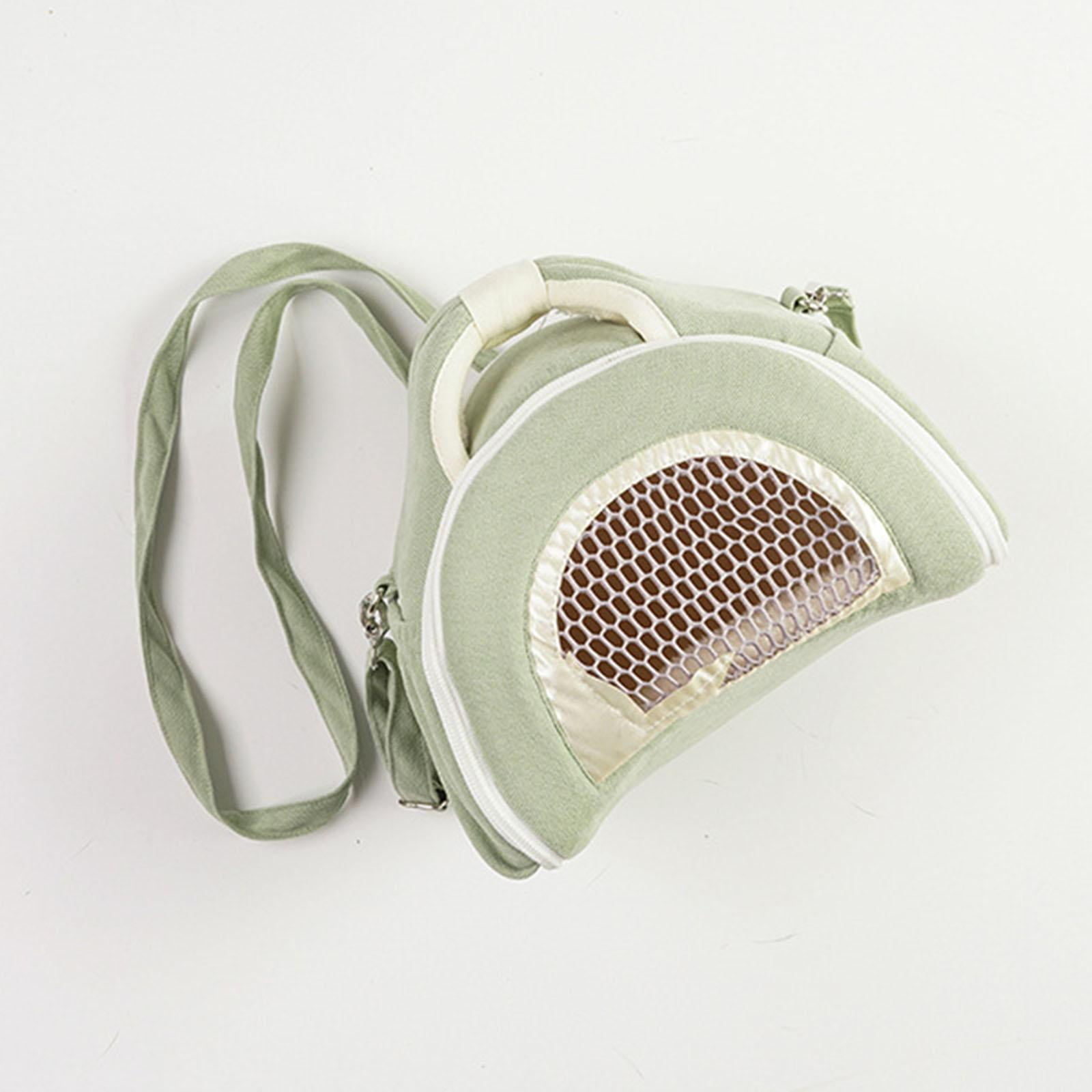 EHJRE Hamster Carrier Bag Portable Habitat with Mesh Window Small ...