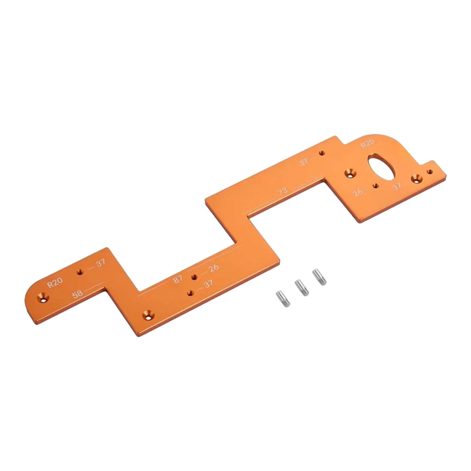 EHJRE Invisible Embedded Handle Slotting Template Cabinet Portable ...