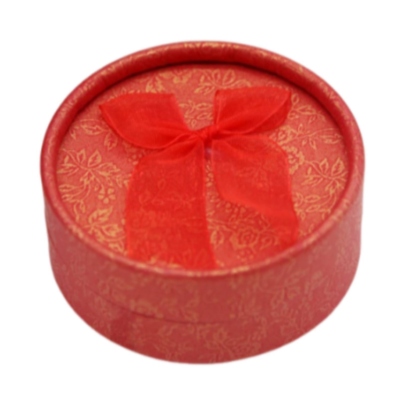 EHJRE Jewelry Gift Display Case Trinket Storage Box Showcase Storage ...