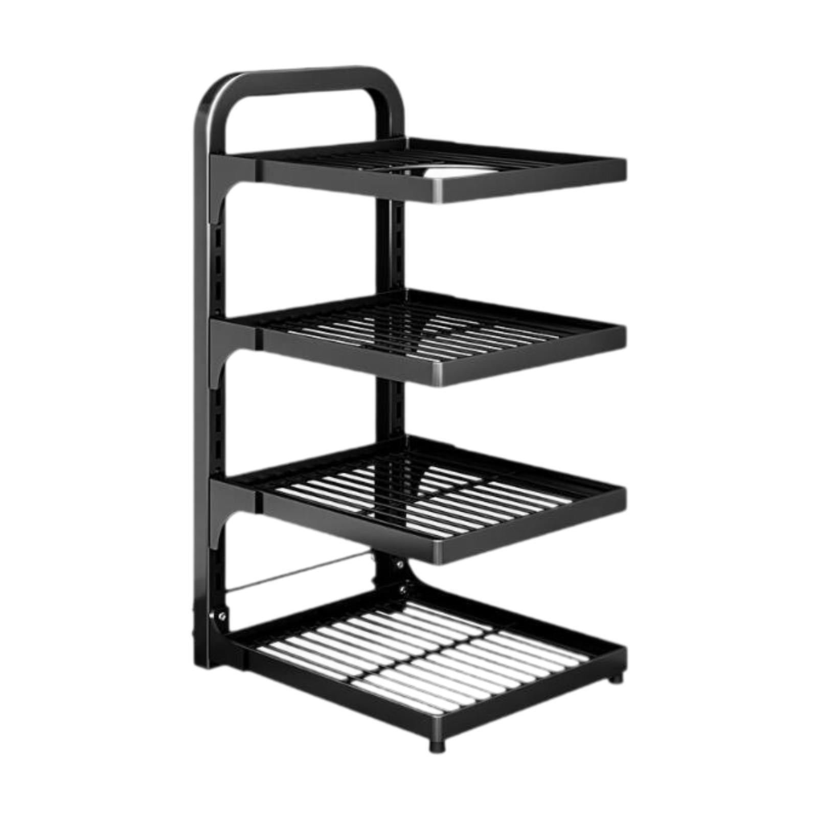 EHJRE Kitchen Pot Rack Bowl Shelf Sink Cabinet Organizer Cookware Stand ...