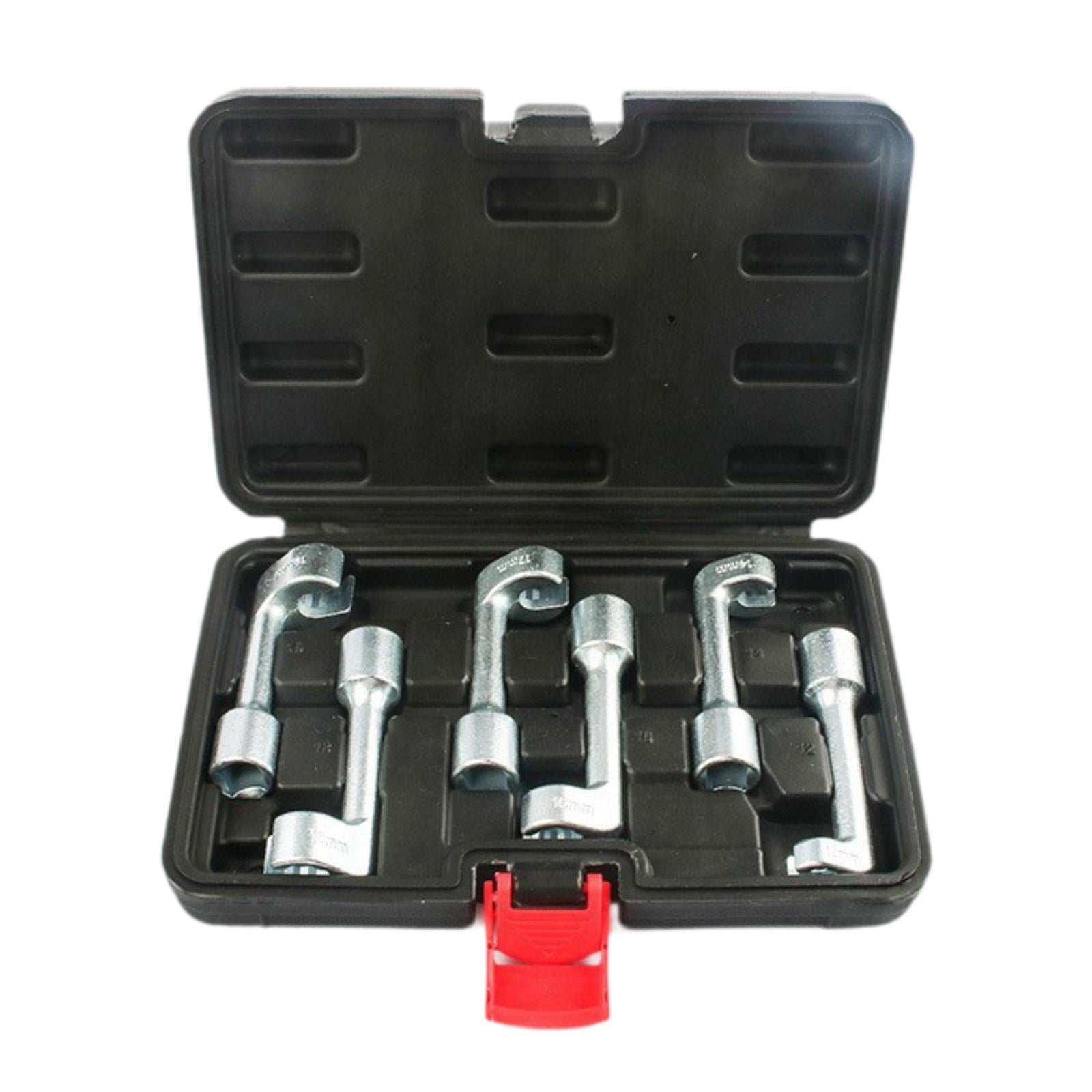 EHJRE Line Socket Set with Case 12 14 16 17 18 19mm for s Home Black ...