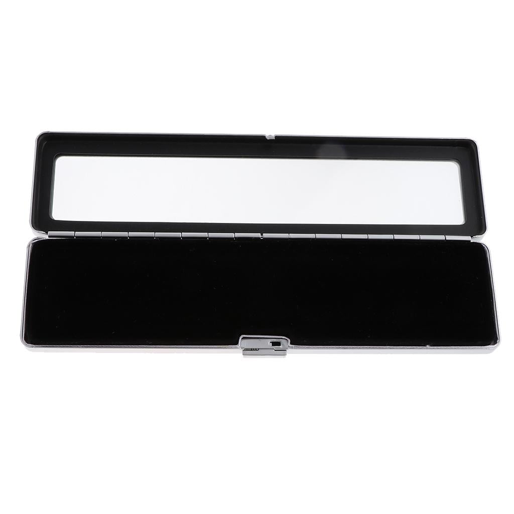 EHJRE Metal Diamond Display Case Jewellery Storage Box Gem Holder ...