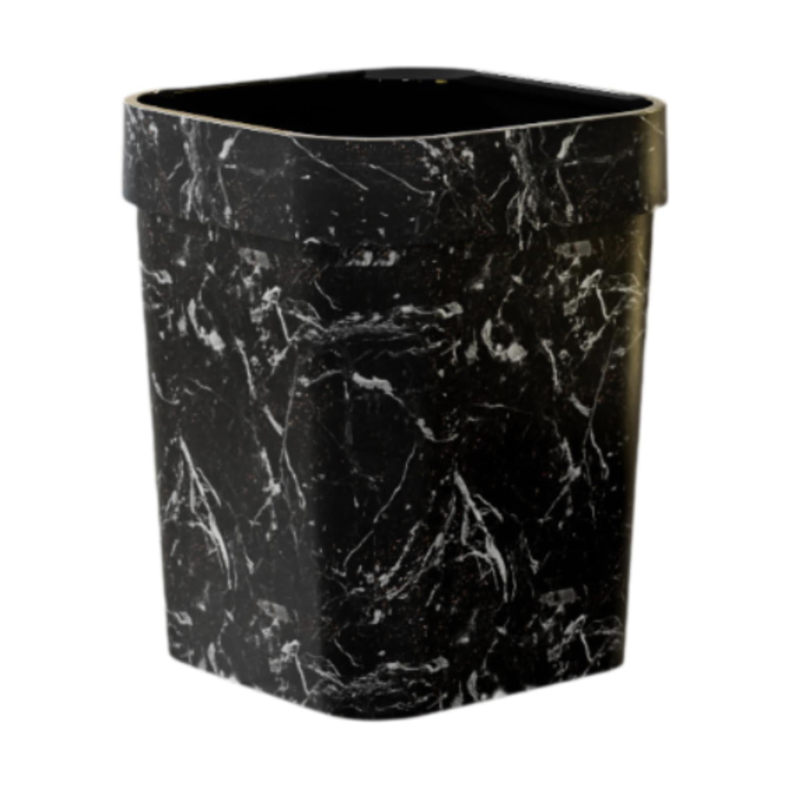 EHJRE Open Top Trash Can Waste Can Waste Container Modern without Lid ...