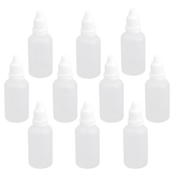 EHJRE Pack Empty Plastic Dropping Bottles with Screw , Avoid Light ...