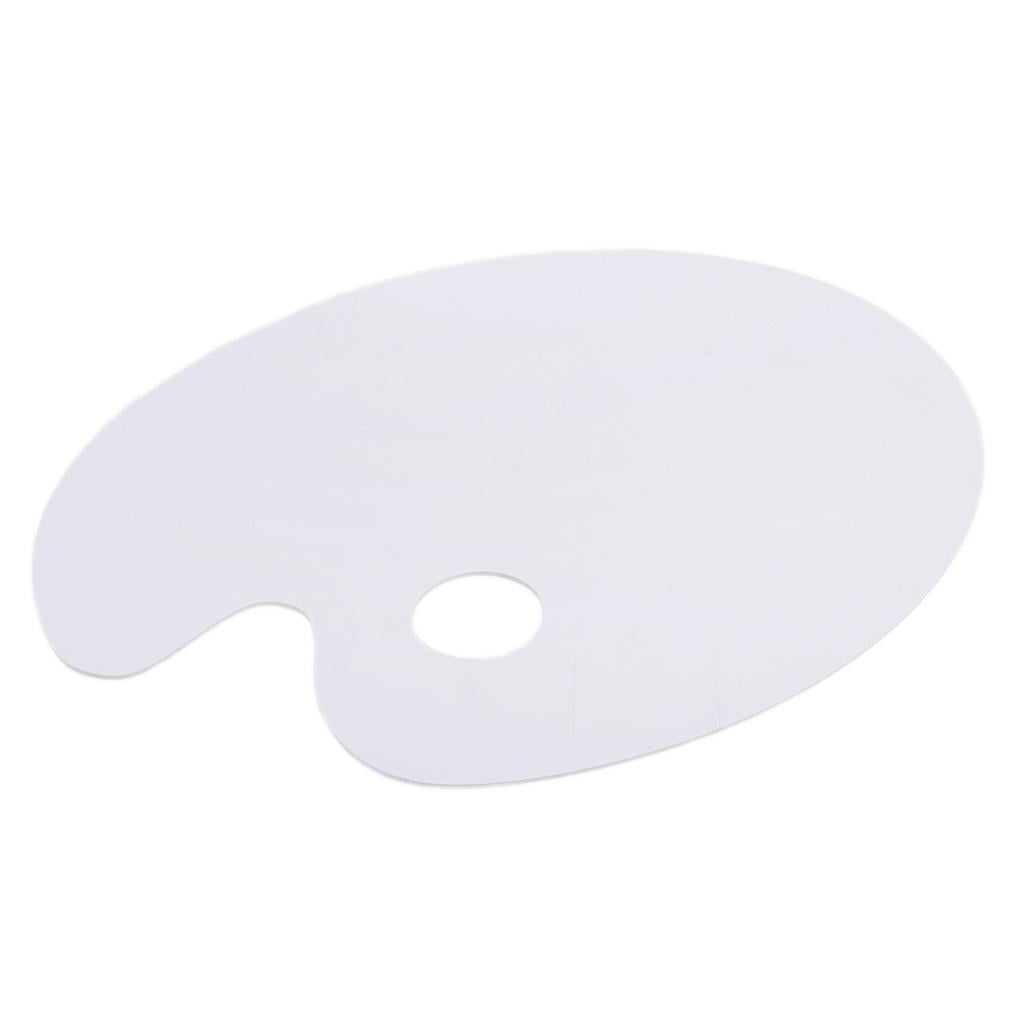 EHJRE Paint Pallet Painting Tray Oval Palettes Color Mixing Palette For ...