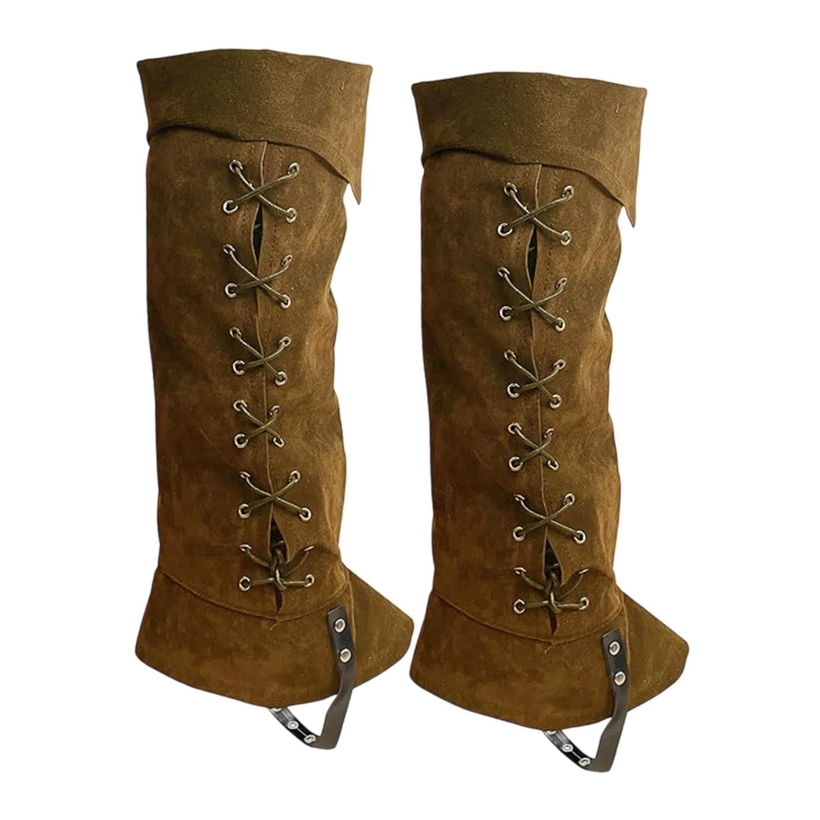 EHJRE Pirate Boot Cover Creative Medieval Gaiters Steampunk Photo Props ...