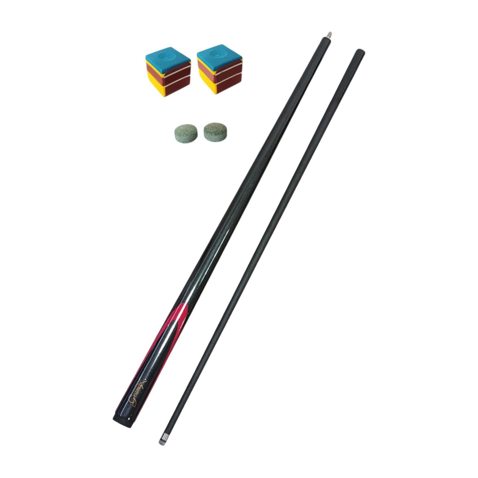 EHJRE Pool Cue Billiard Cue Stick Carbon Fiber 57" 1/2 Split Snooker ...