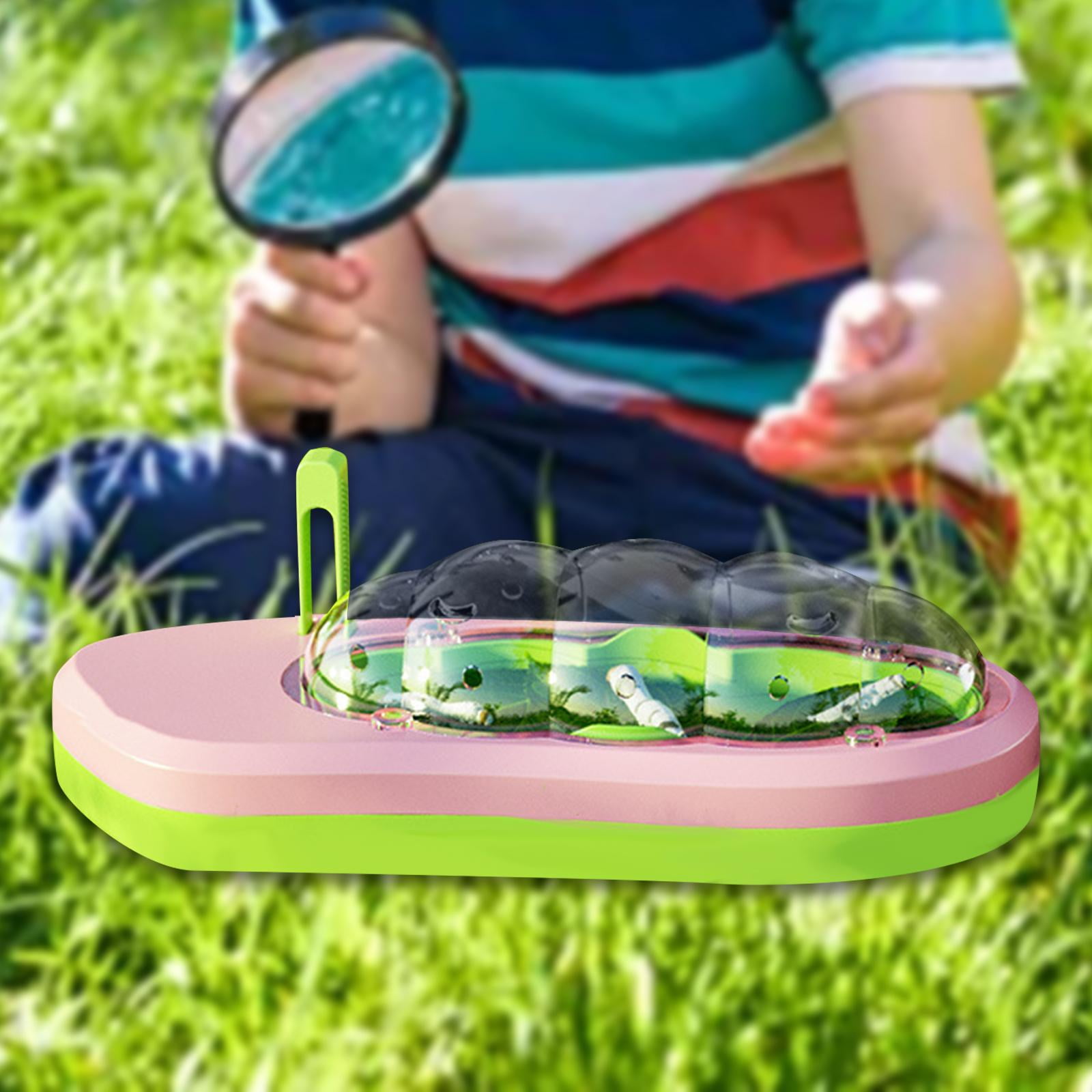 EHJRE Reptile Feeding Box s Learning Toy Easy to s House Breeding Tank ...