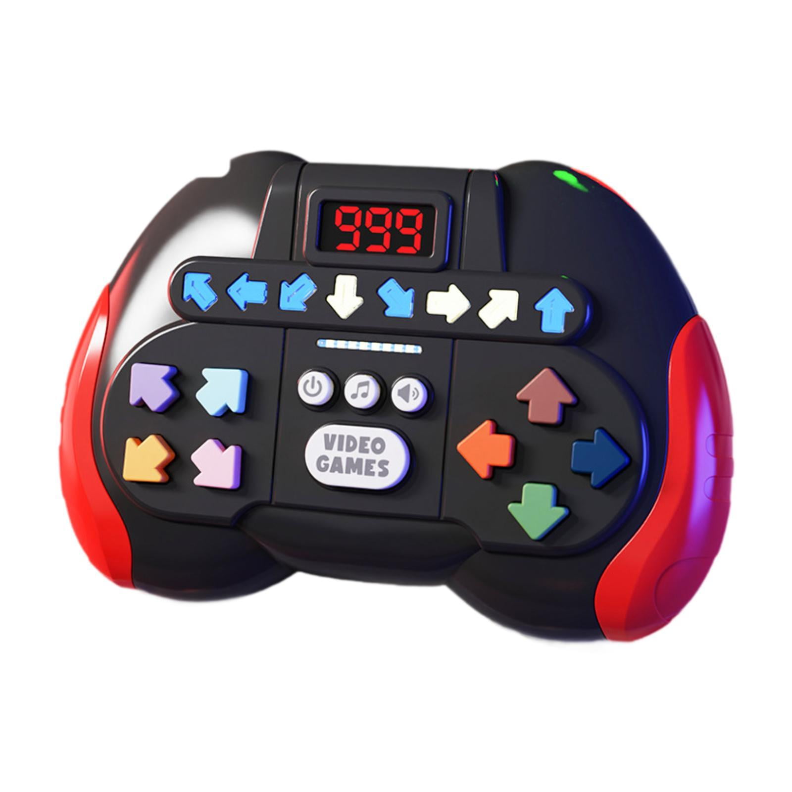 EHJRE Rhythm Dance Game Fast Speed Push Music Game Light Up Toy Finger ...