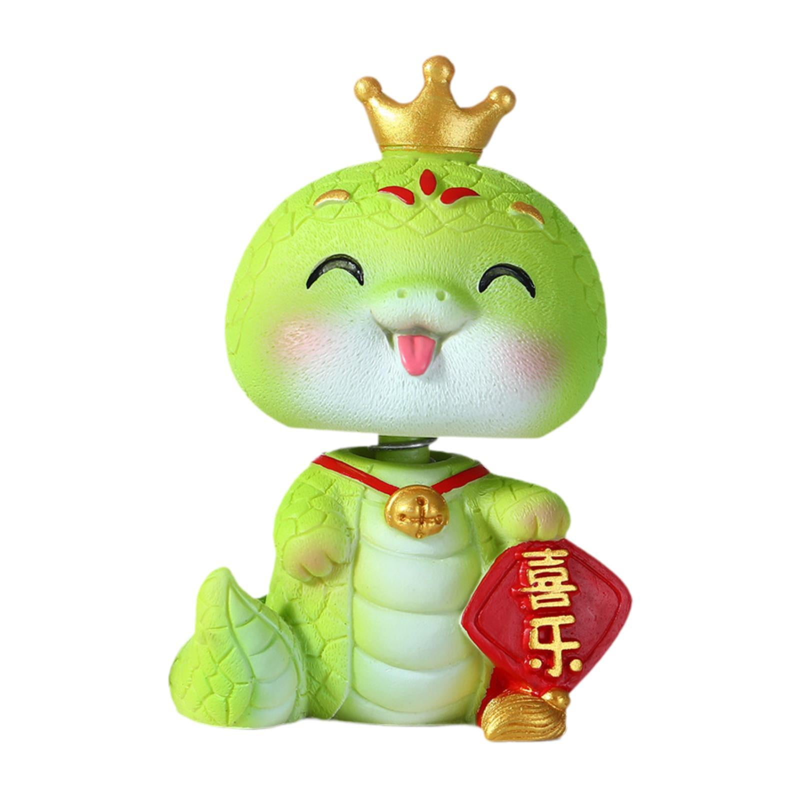 EHJRE Snake Statue Snake Sculpture Housewarming Gift Cute Cartoon ...