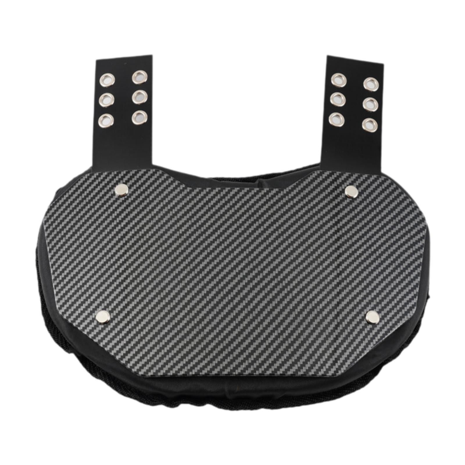 EHJRE Sports Back Bone Plate Rugby Back Pads Wear Foam Padding Rear ...