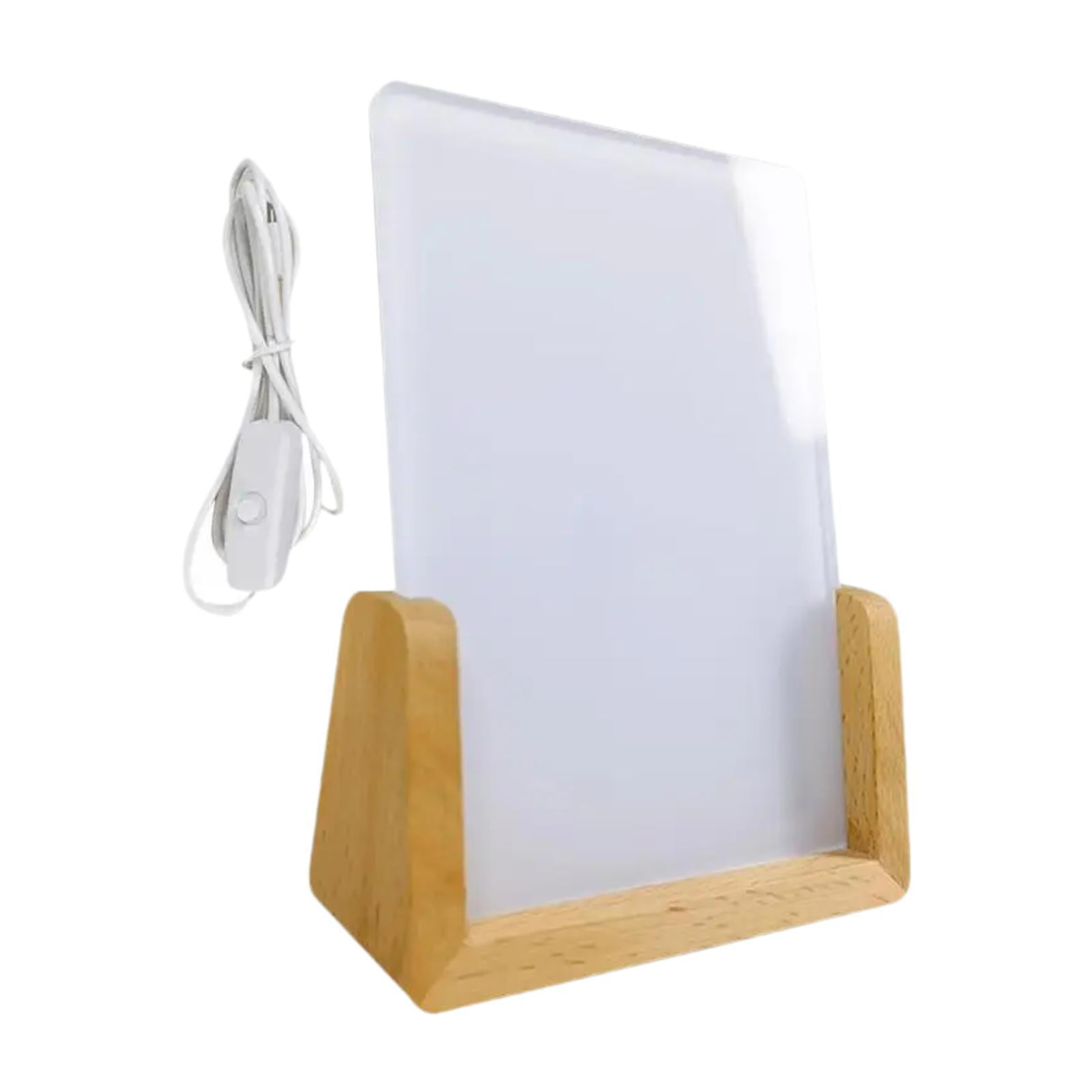 EHJRE Sublimation Night Lights Blank Acrylic Photo Frame Panel for ...