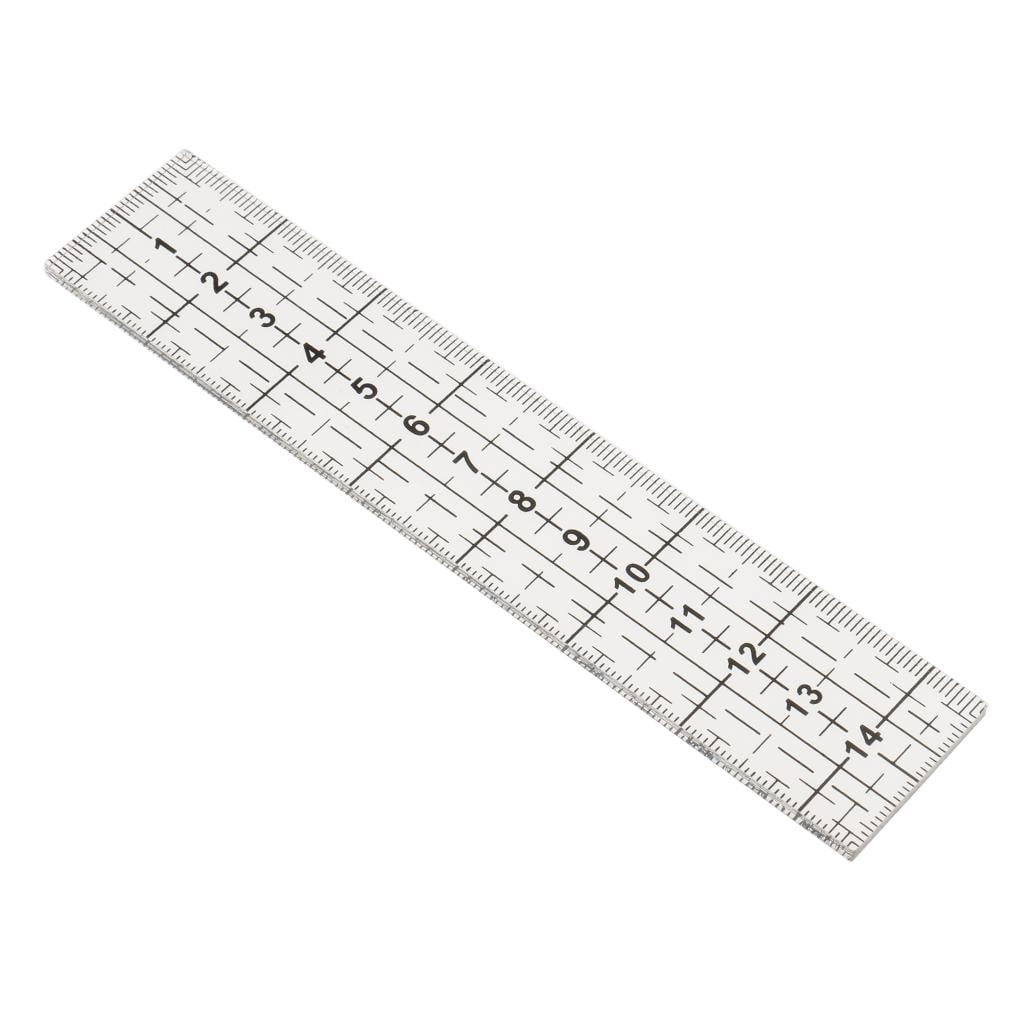 EHJRE Tailors Rectangle Drawing Sewing Ruler Patchwork Quilting ...