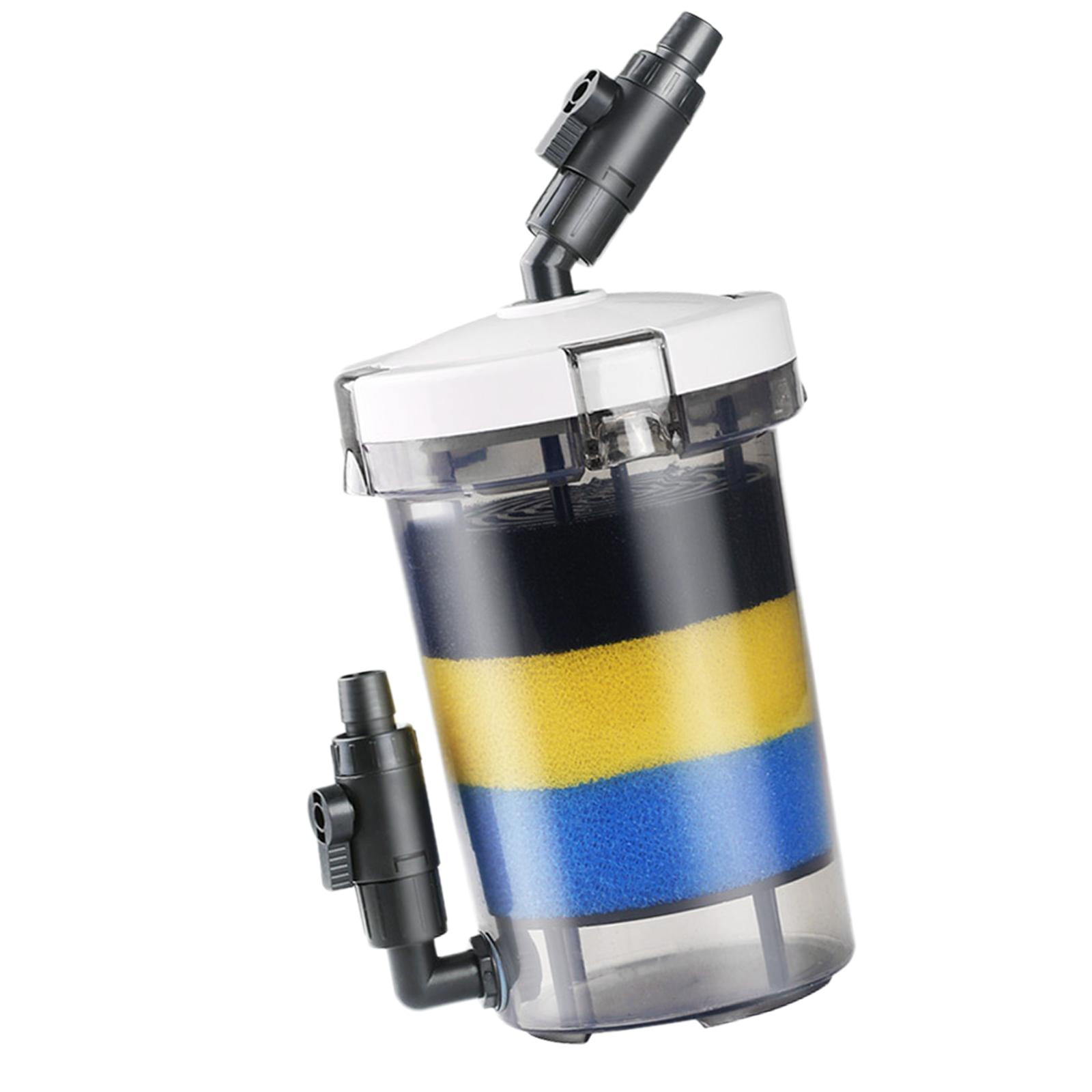 EHJRE Turtle Tank Aquarium Clear Internal Wall Mounted Silent Saltwater Freshwater System ...