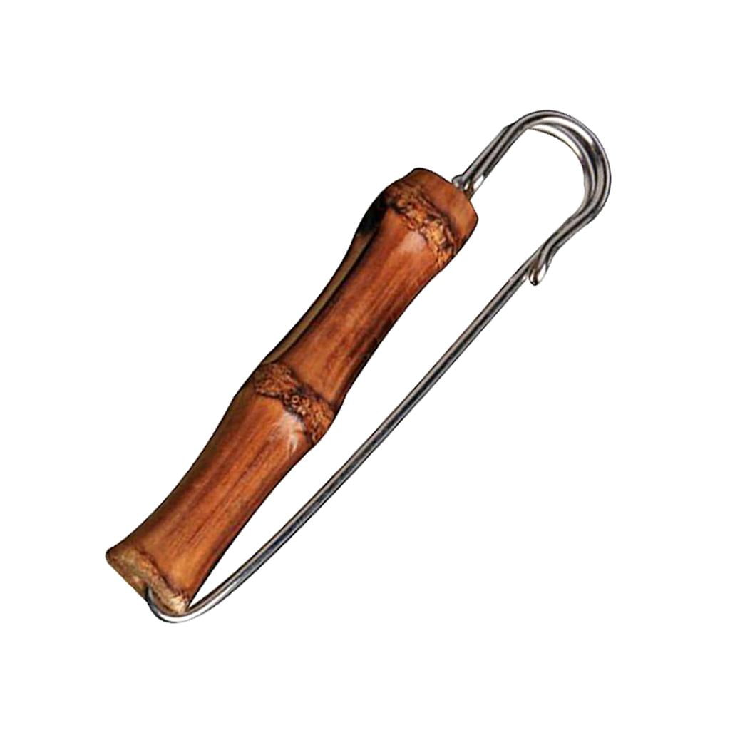 EHJRE Vintage Bamboo Wood Lapel Pin Large Pins for Women Cardigan Scarf ...