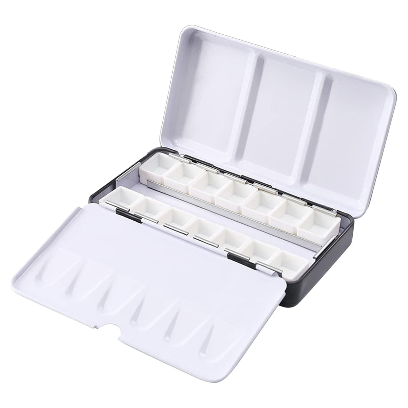 EHJRE Watercolor Palette Half Pans Watercolor Paint Pans Empty ...