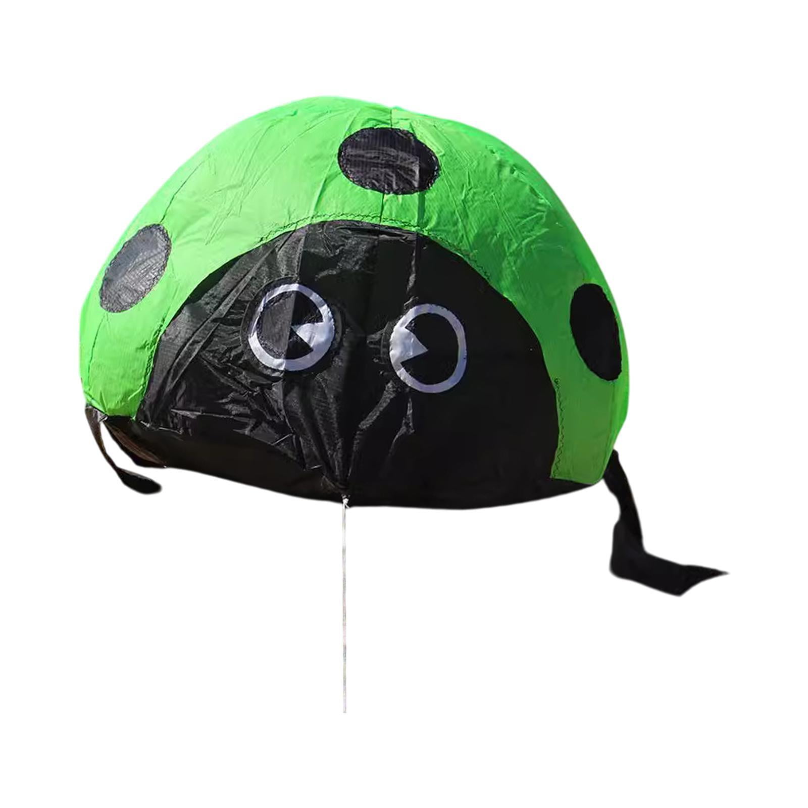 EHJRE Wind Inflatable Ladybug Decor No Flying Beach Backdrop Ladybug ...