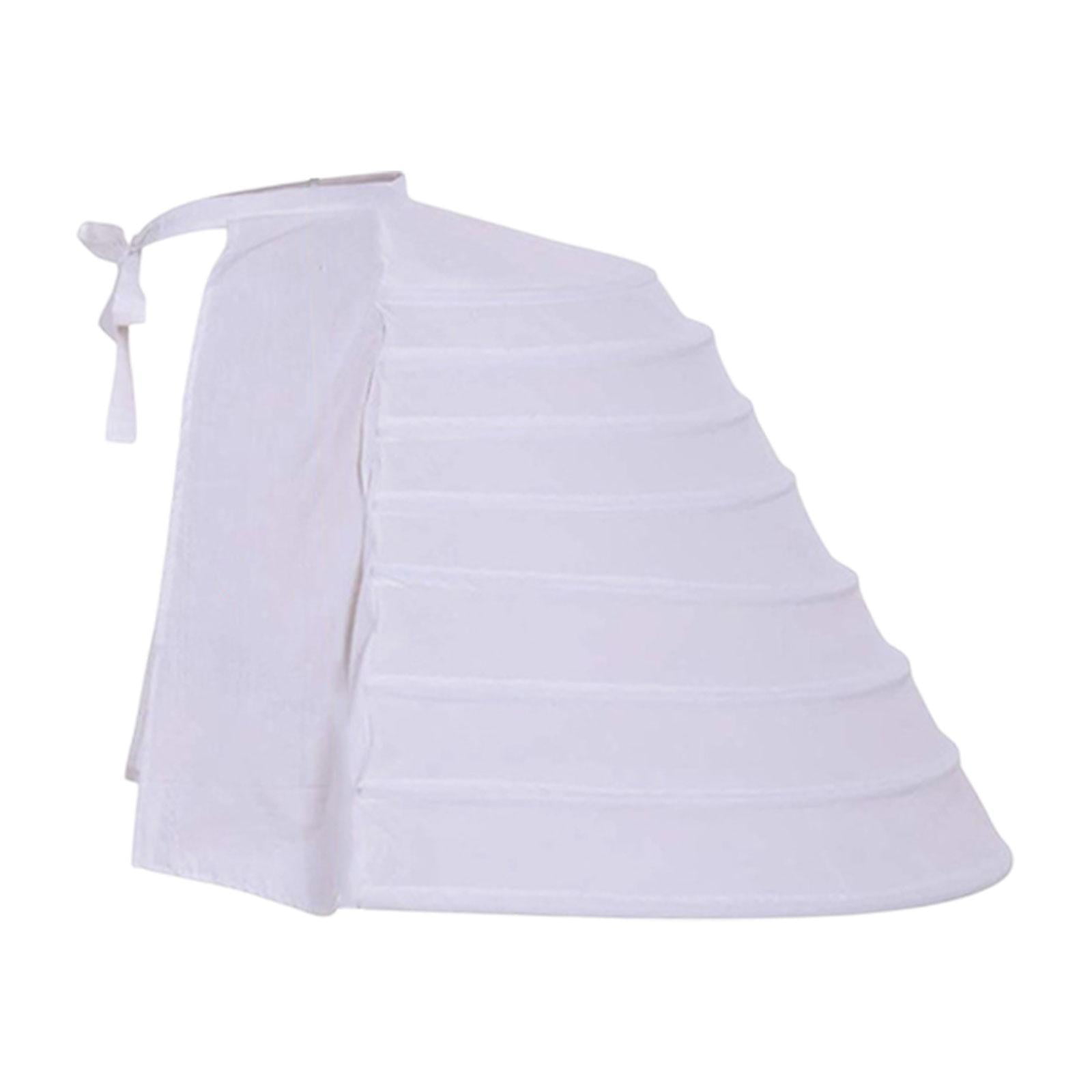 EHJRE Women Crinoline Petticoat Cage Pannier Versatile Wedding Dress ...