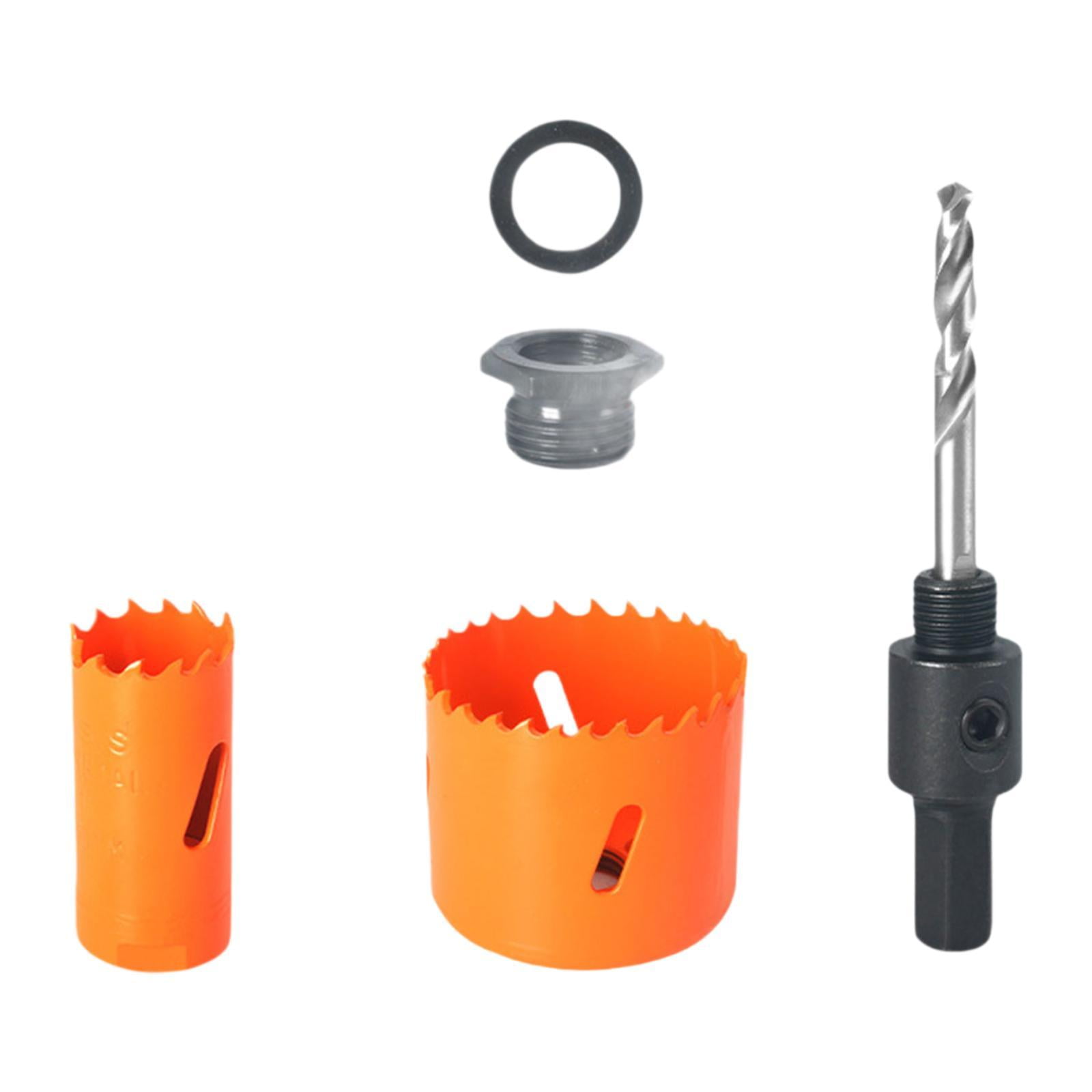 EHJRE Wood Door Lock Hole Saws and Arbor Set Easily Install ...