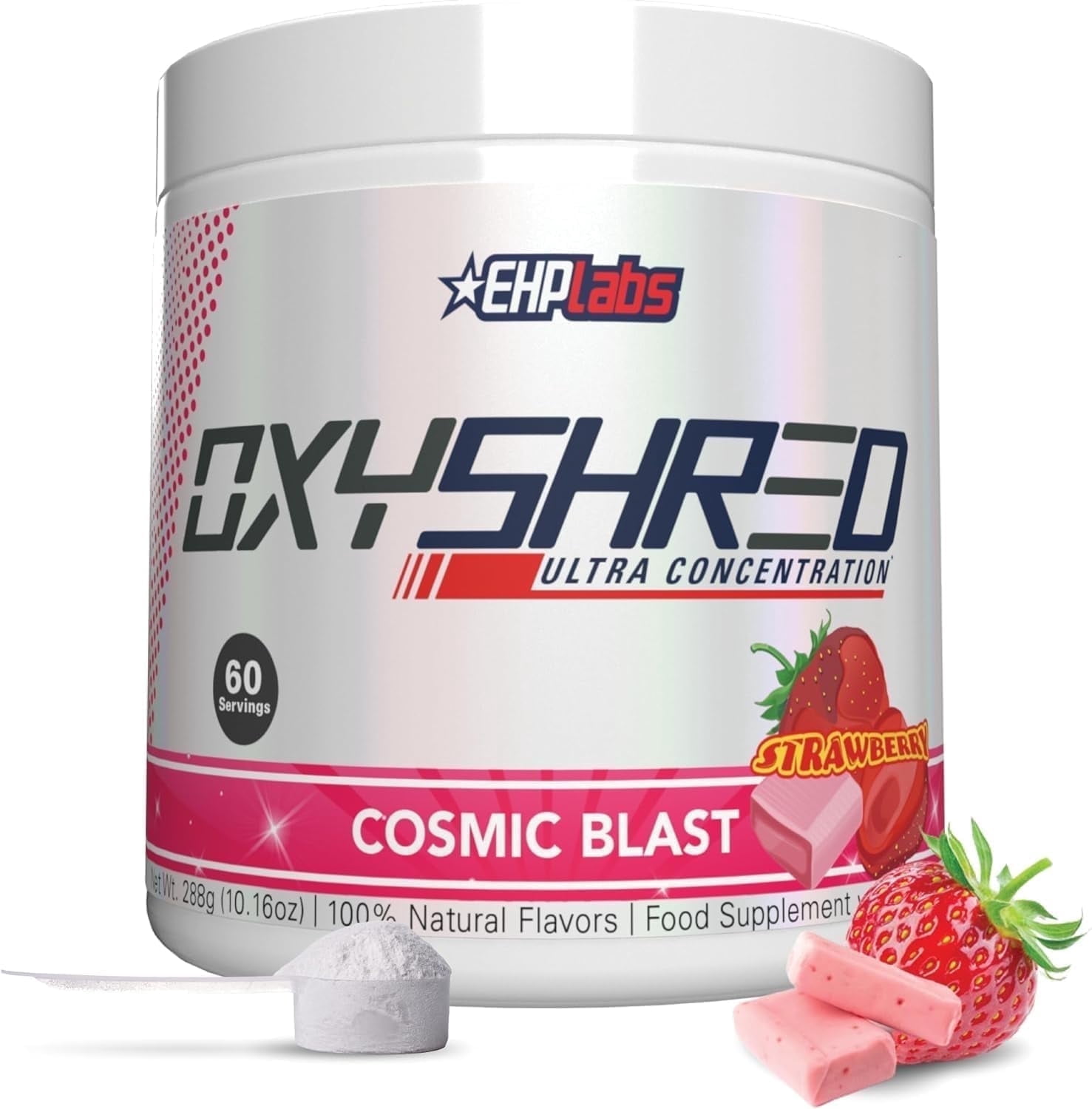EHP LABS OxyShred Pre Workout Powder, L Glutamine, Acetyl L Carnitine ...