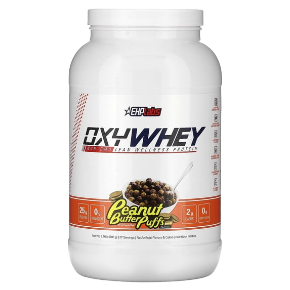 Free Shipping! EHP Labs OxyWhey Lean Wellness Protein Powder, 25g Whey ...