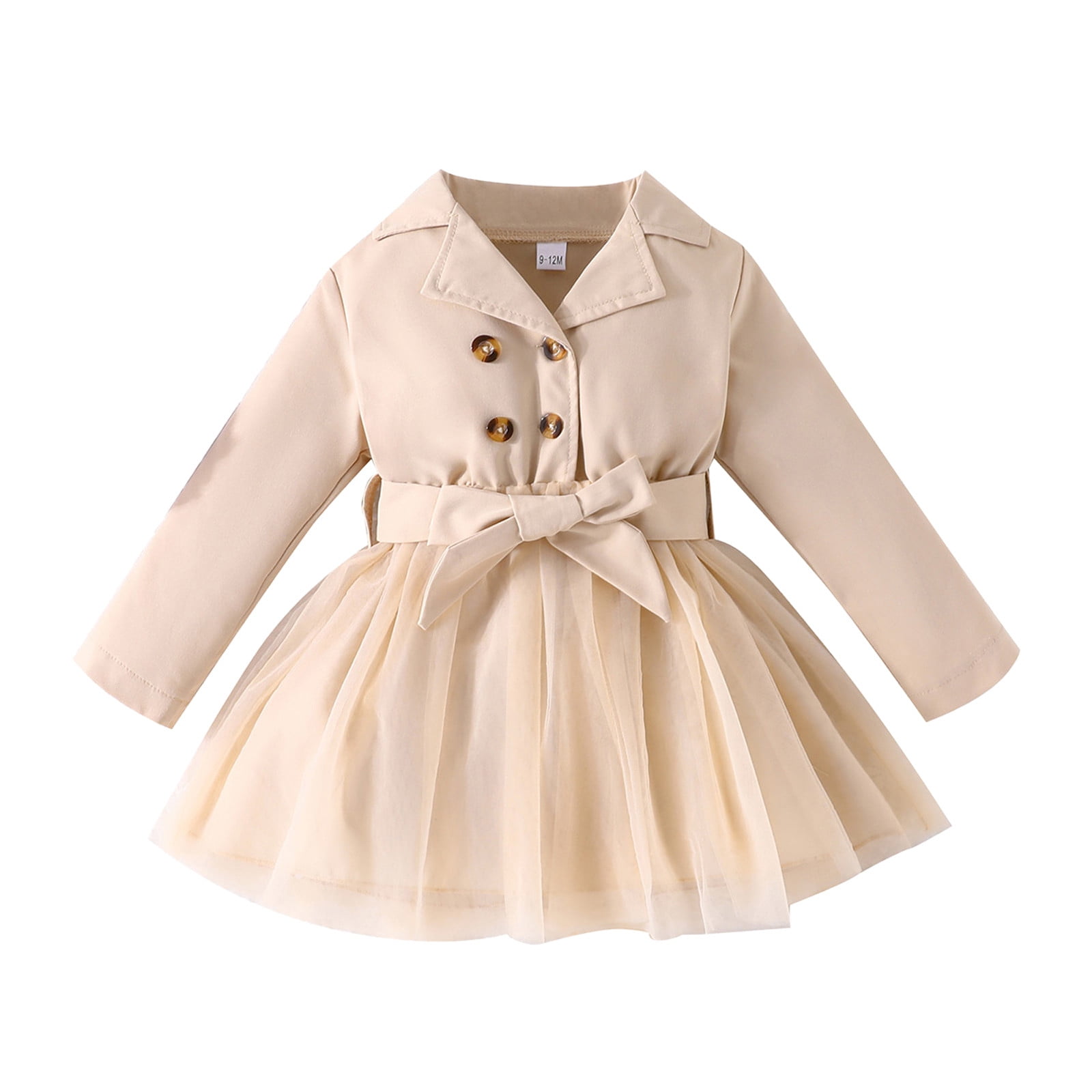 EHQJNJ Baby Girl Outfits 6-9 Months Blue Toddler Children Girls Long ...