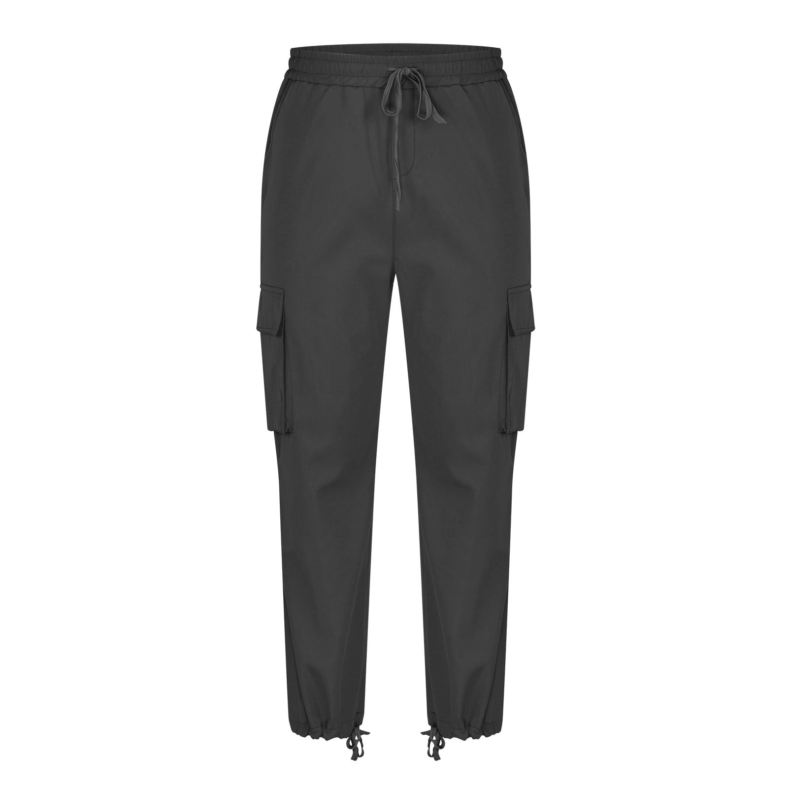 Ehqjnj Female Business Casual Pants Women 2024 Trendy Womens Pocket Casual Pants Drawstring
