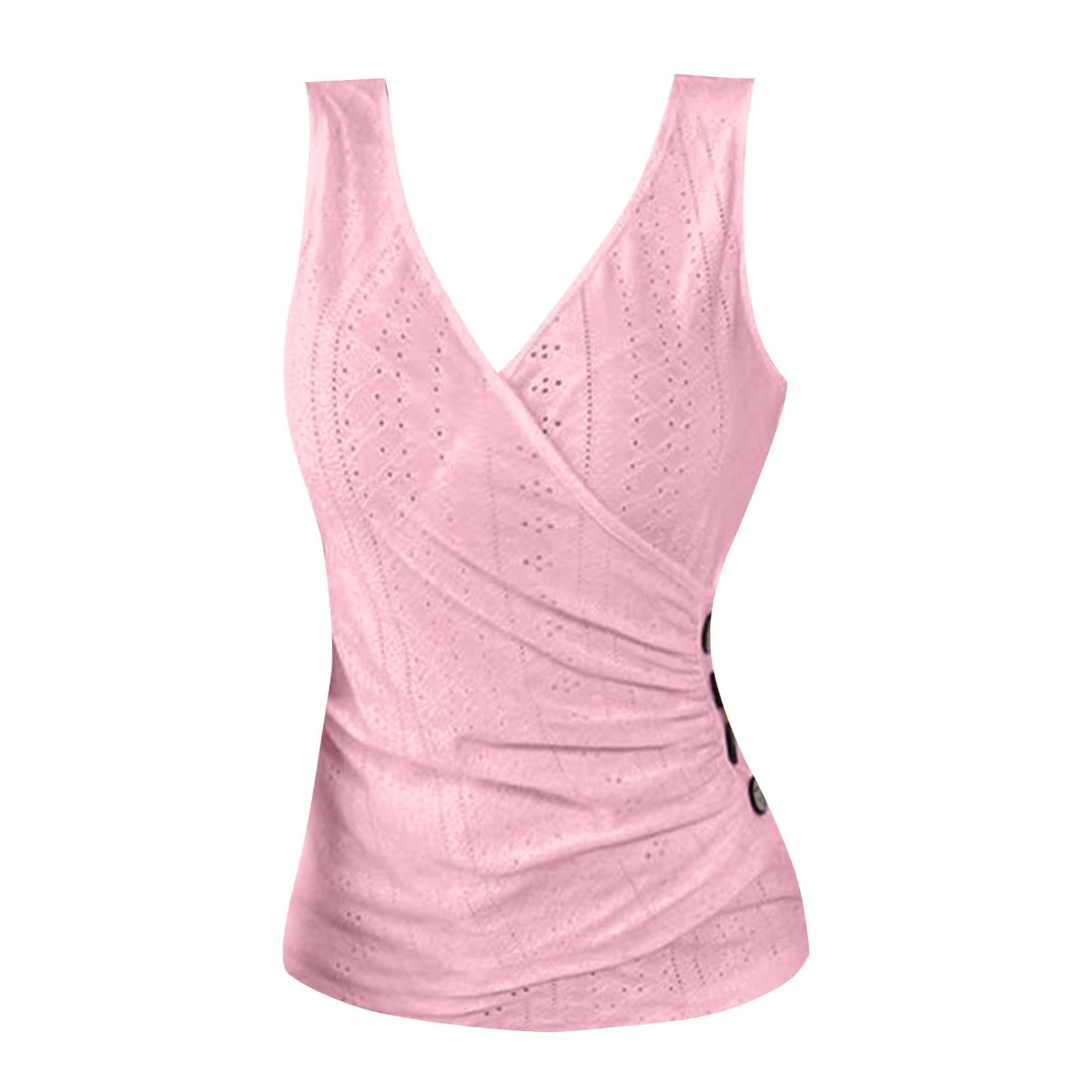 Ehqjnj Female Easter Tank Top Bodysuit Thong For Women Sexy Slim Solid Color V Neck T Shirt