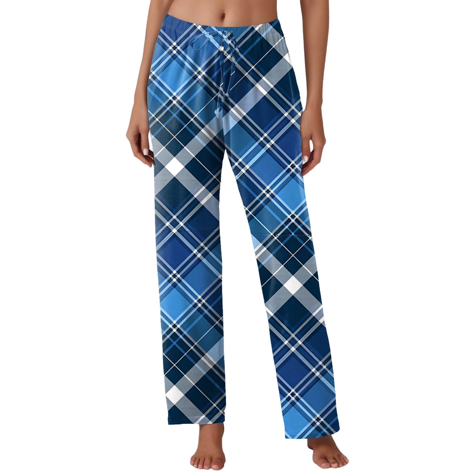 EHQJNJ Female Jogging Pants with Pockets on the Side Women Fashion ...