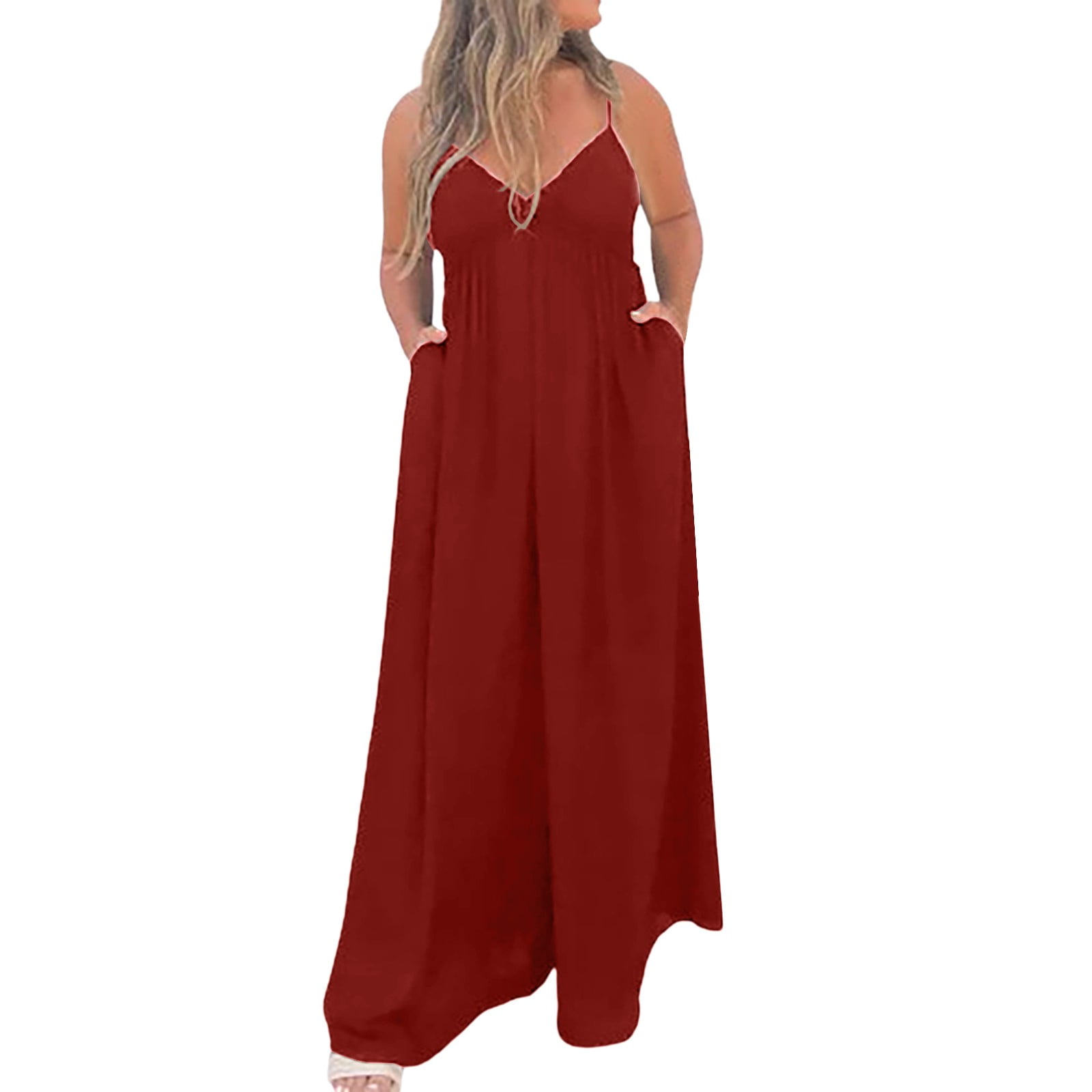 EHQJNJ Female Sexy Romper for Women Party Club Night Women Solid V Neck ...