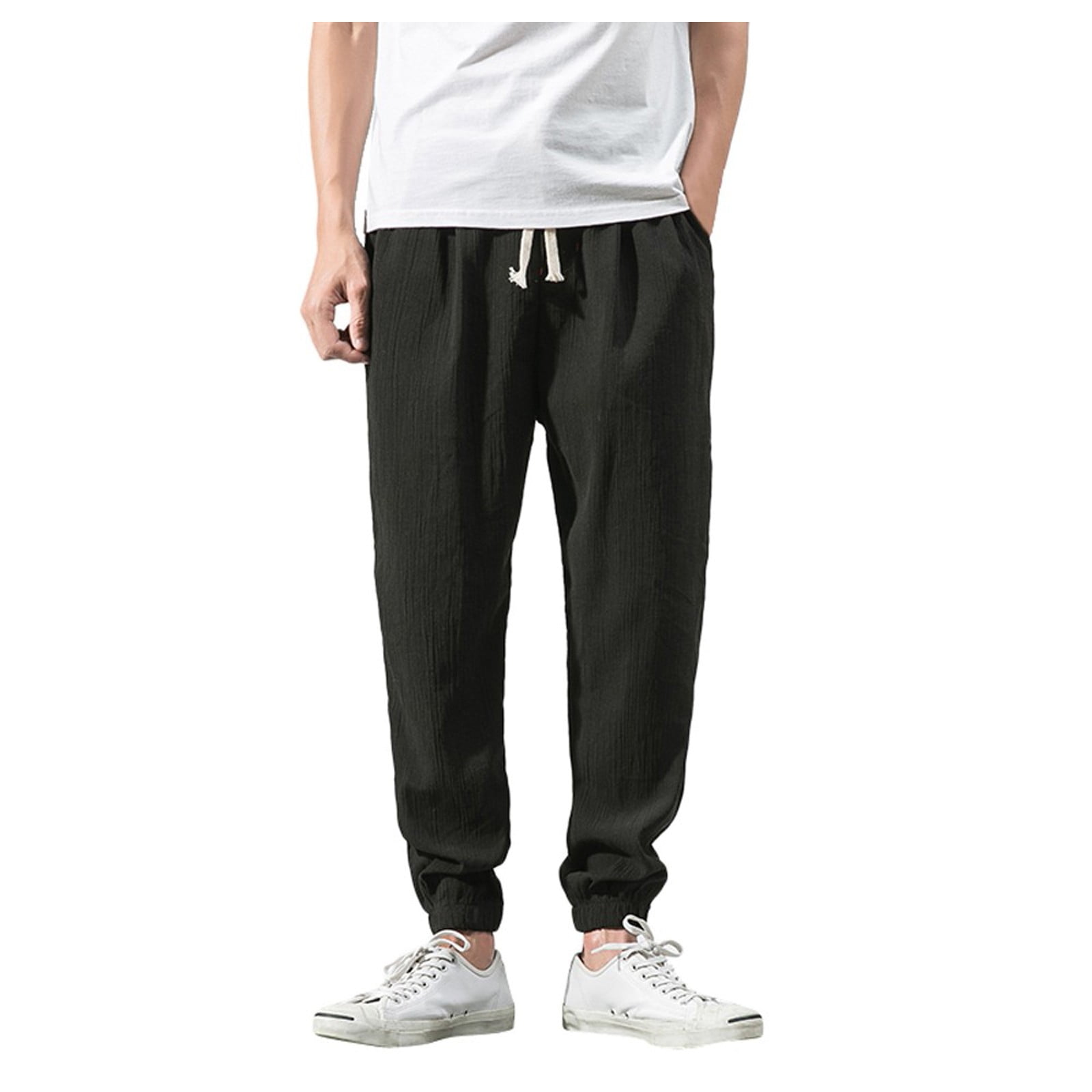 Ehqjnj Female Wide Leg Pants Women Sweatpants Mens Casual Slim Sports