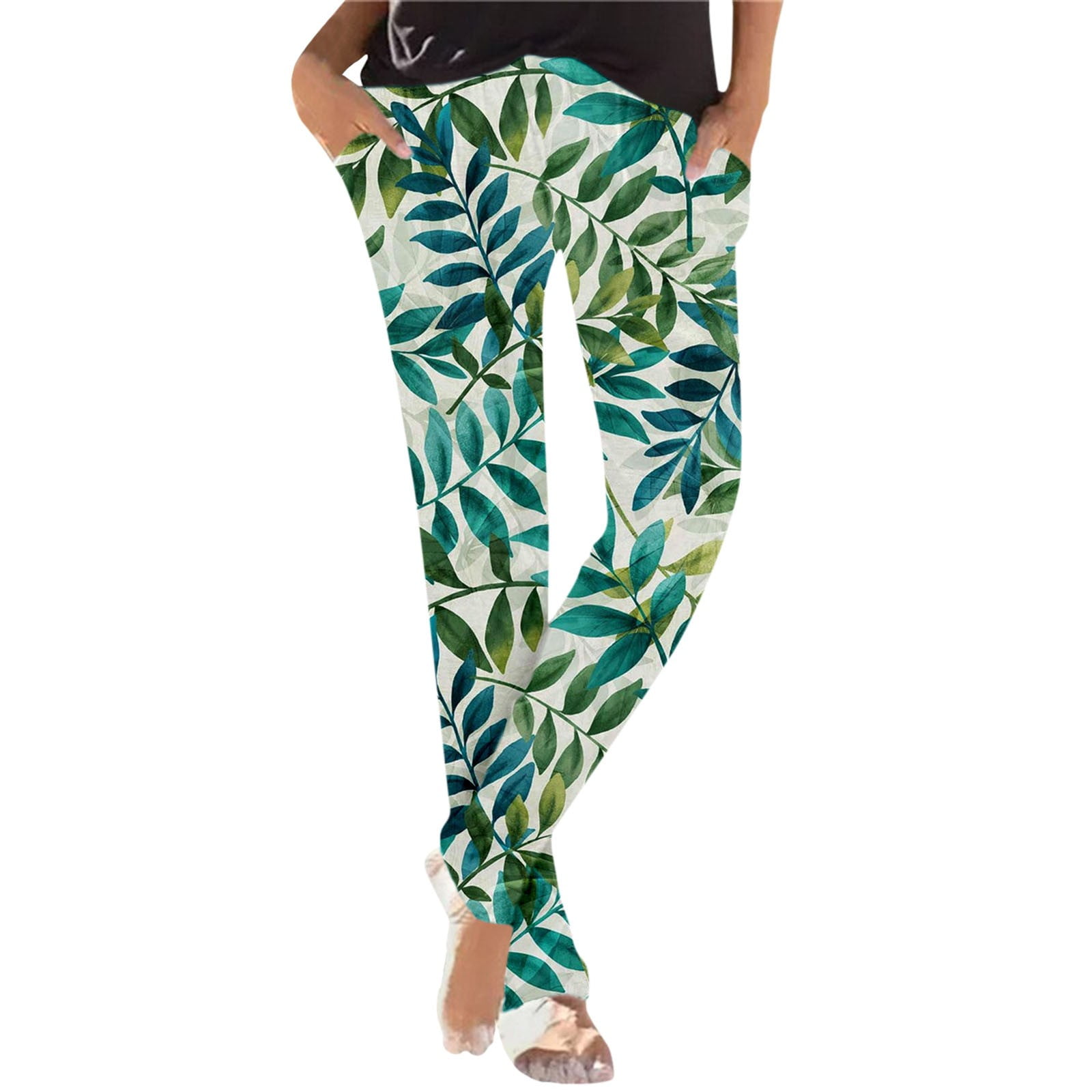 EHQJNJ Female Womens Pants Fall 2024 Tall Summer Harem Trousers Slip on ...