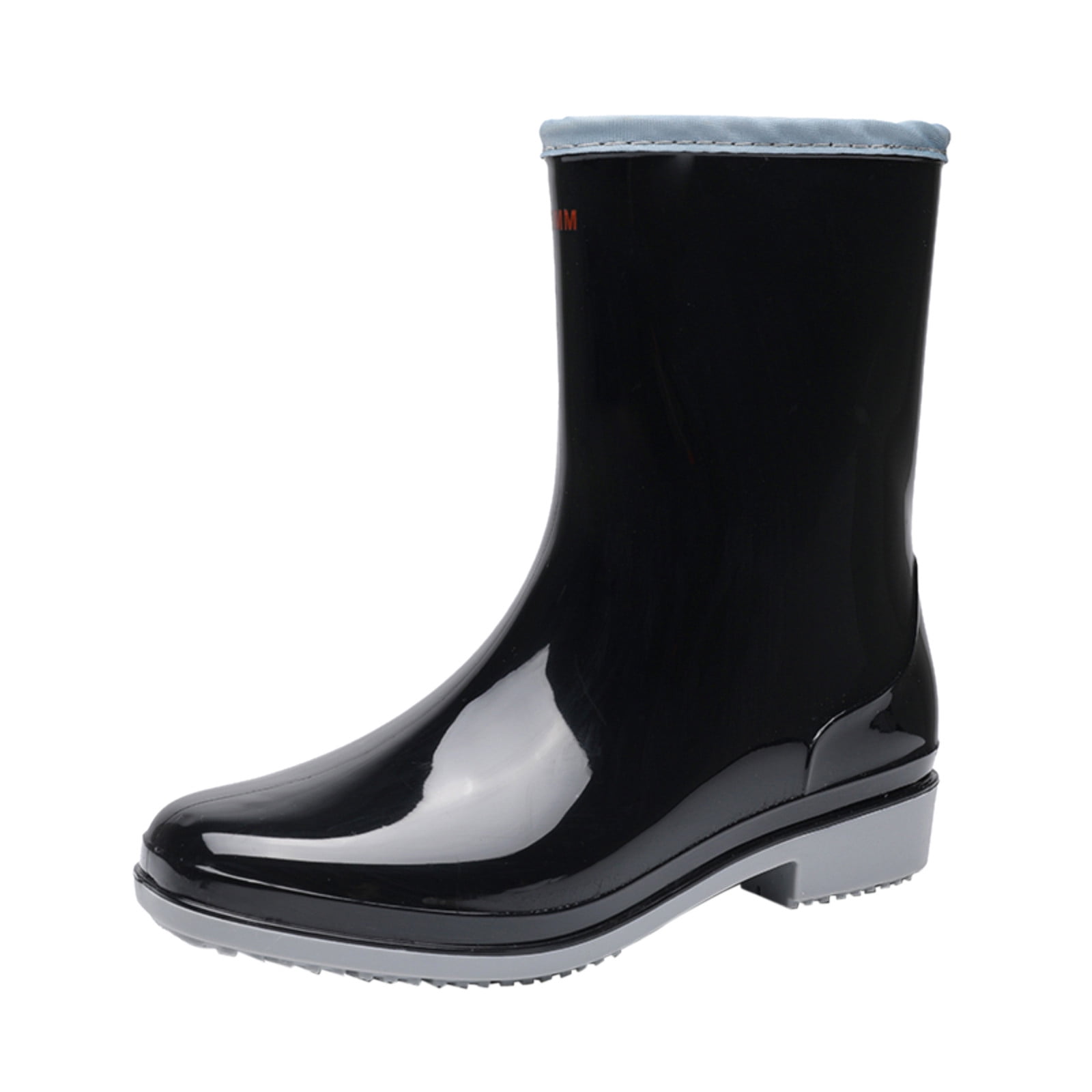 EHQJNJ Rain Boots Women Wide Calf Women's Rain Boots Summer Wear ...