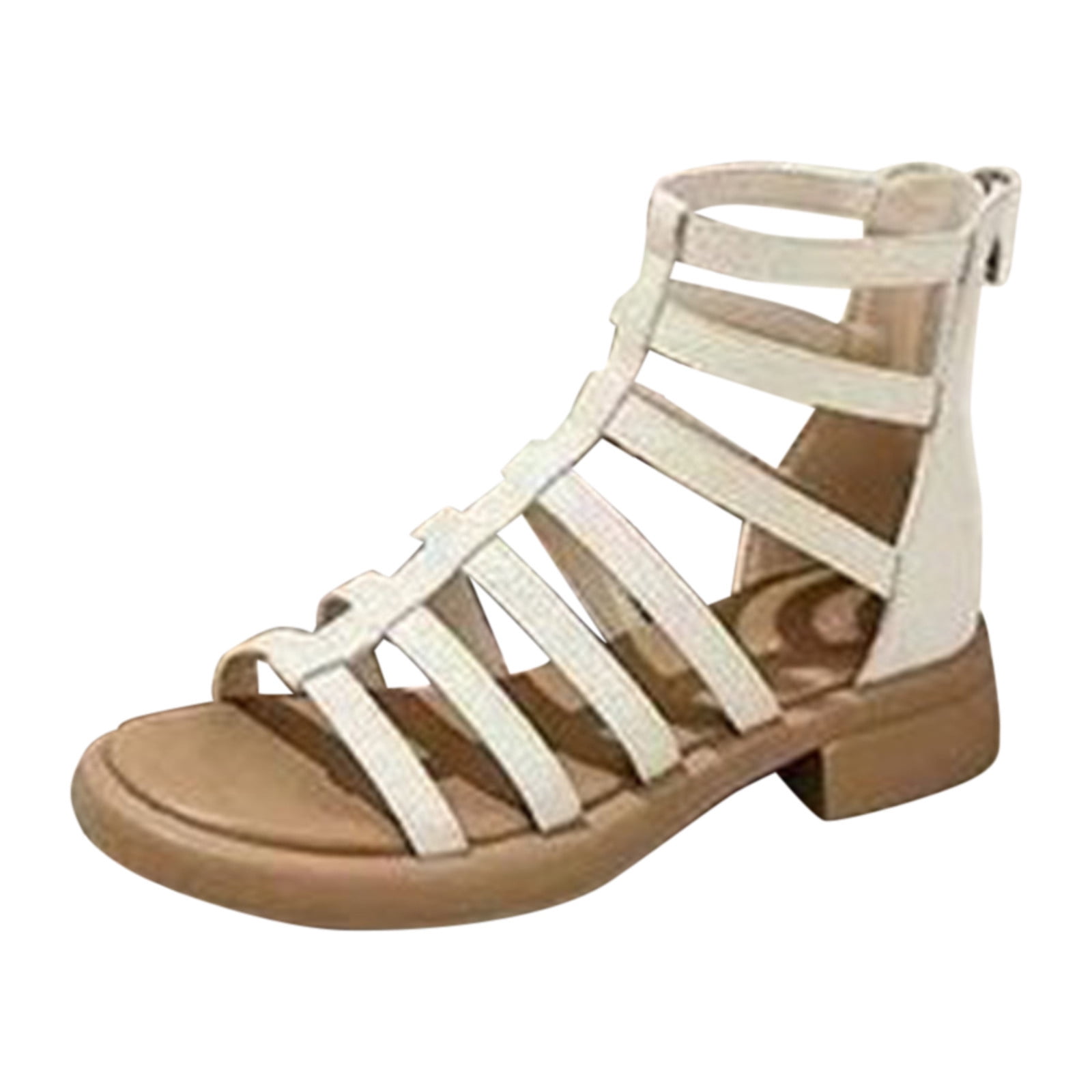 Ehqjnj Sandals Women Wedge Comfort Womens Sandals Dressy Black 2024 New