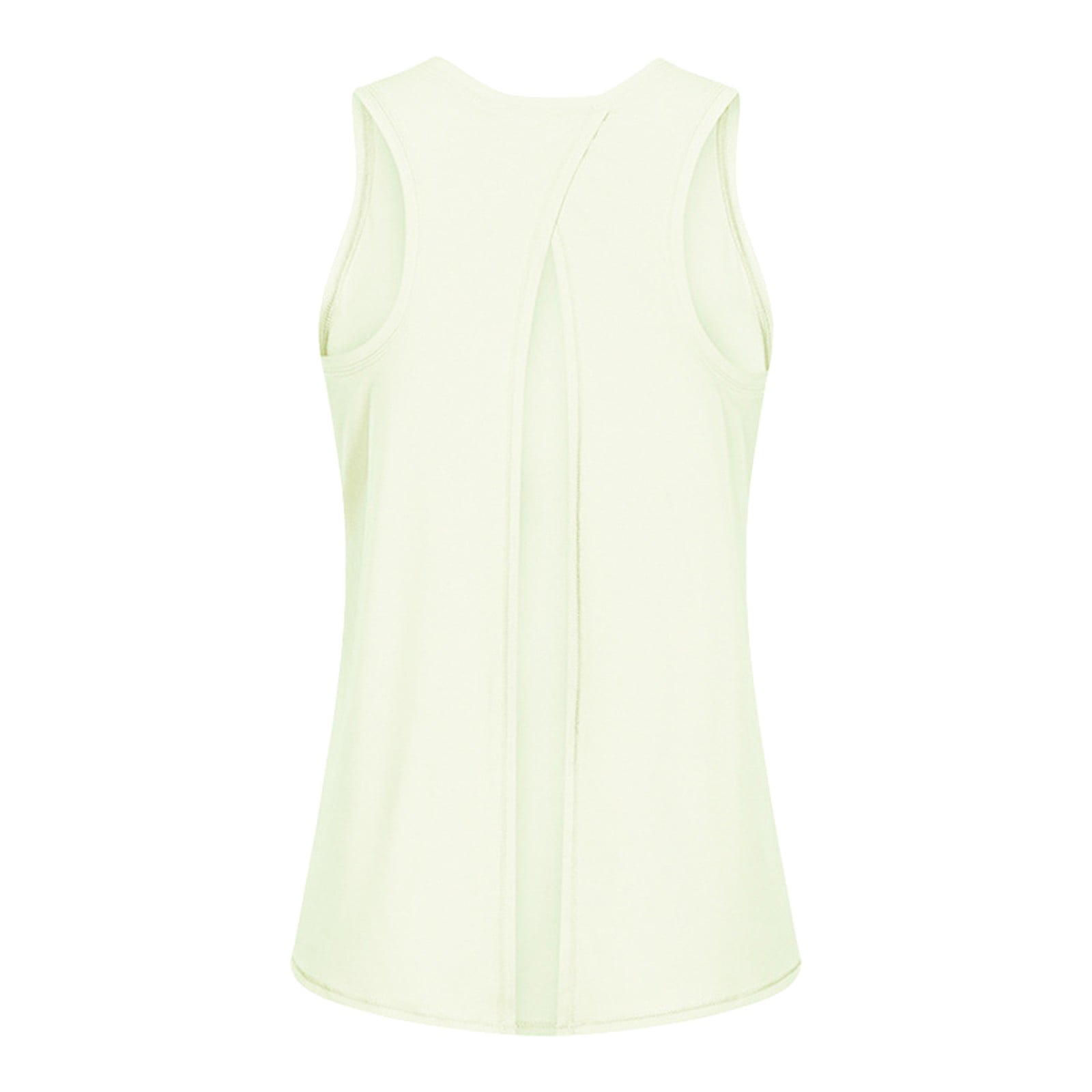 EHQJNJ Sports Bras for Women High Support Plus Size Women Open Back Workout Tops Tie Back Tank ...