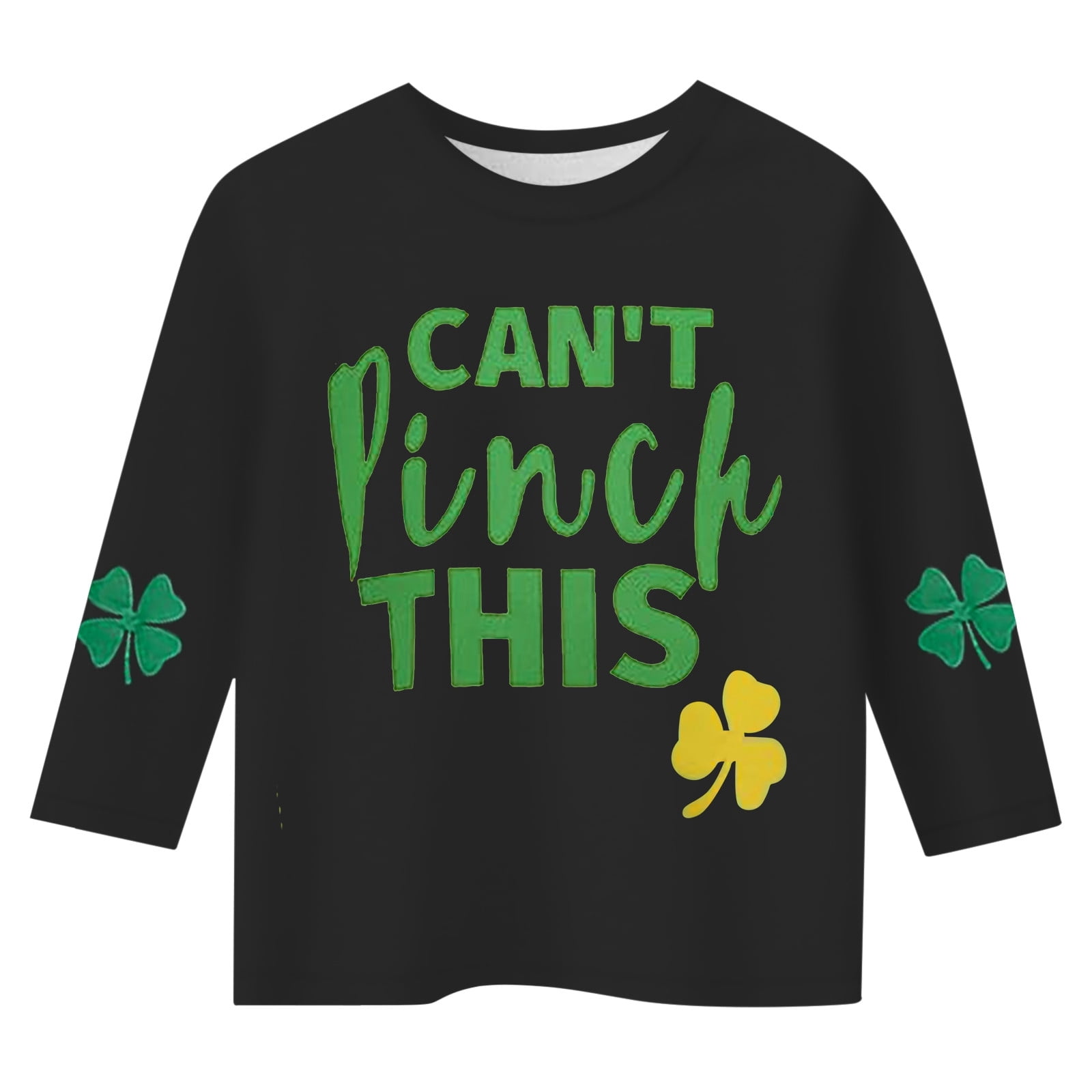 EHQJNJ St Patricks Day Baby Girl Outfit Smocked Vintage T Shirts Girls ...