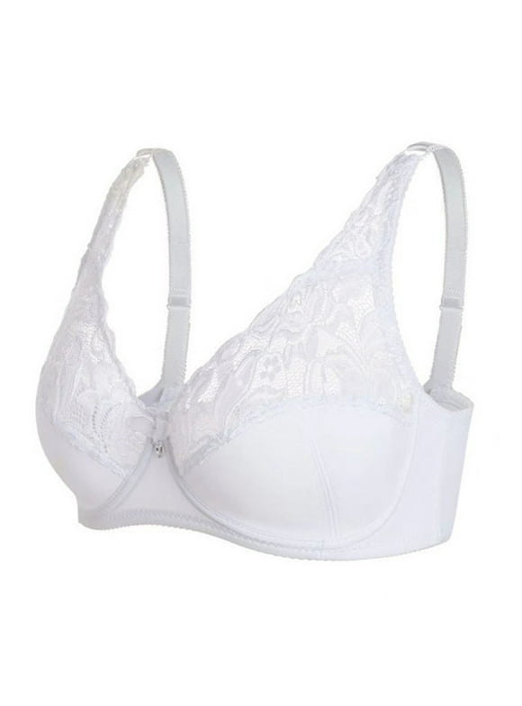 White Satin Bra